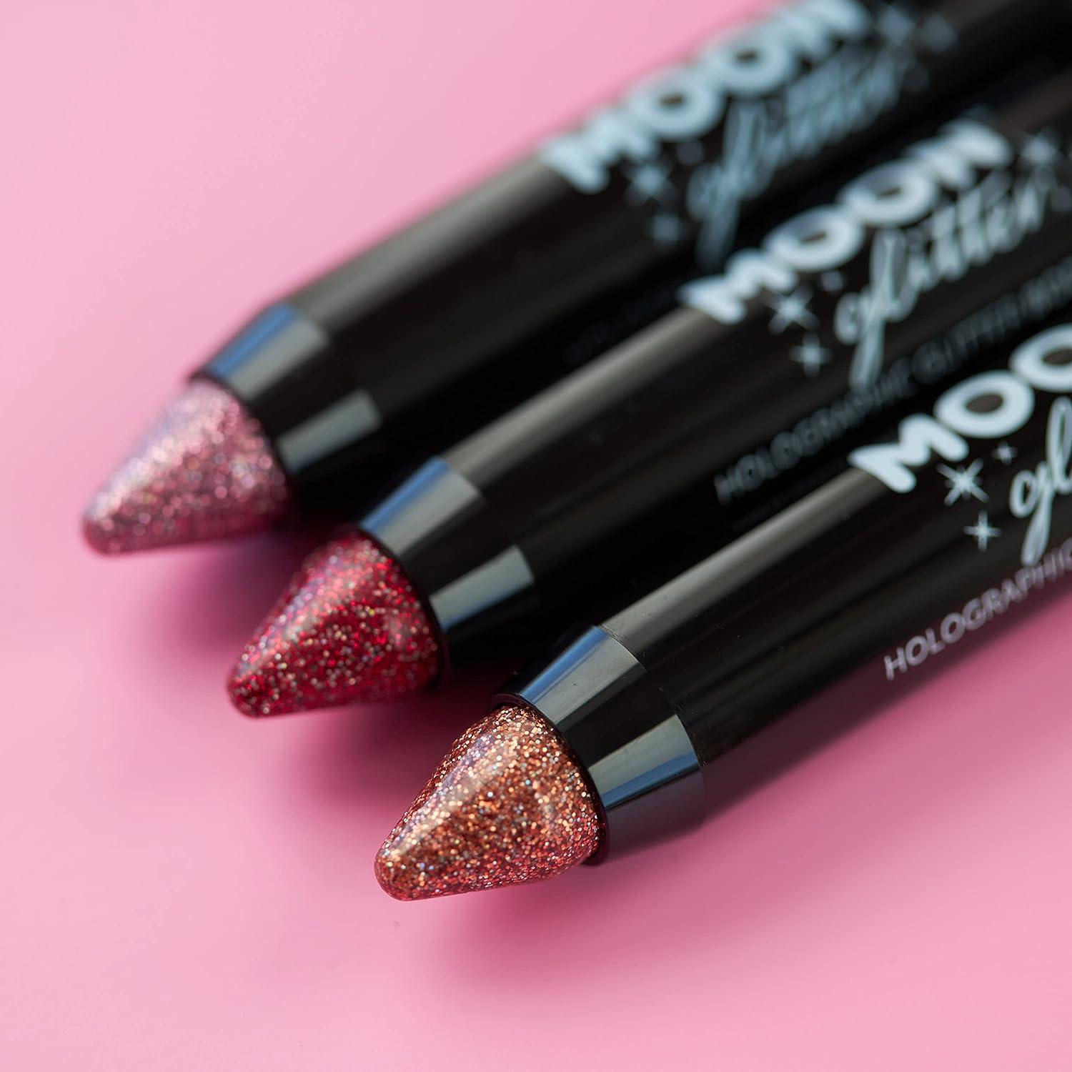 Moon Glitter Holographic Glitter Paint Stick/Body Crayon Makeup Set - 0 ...