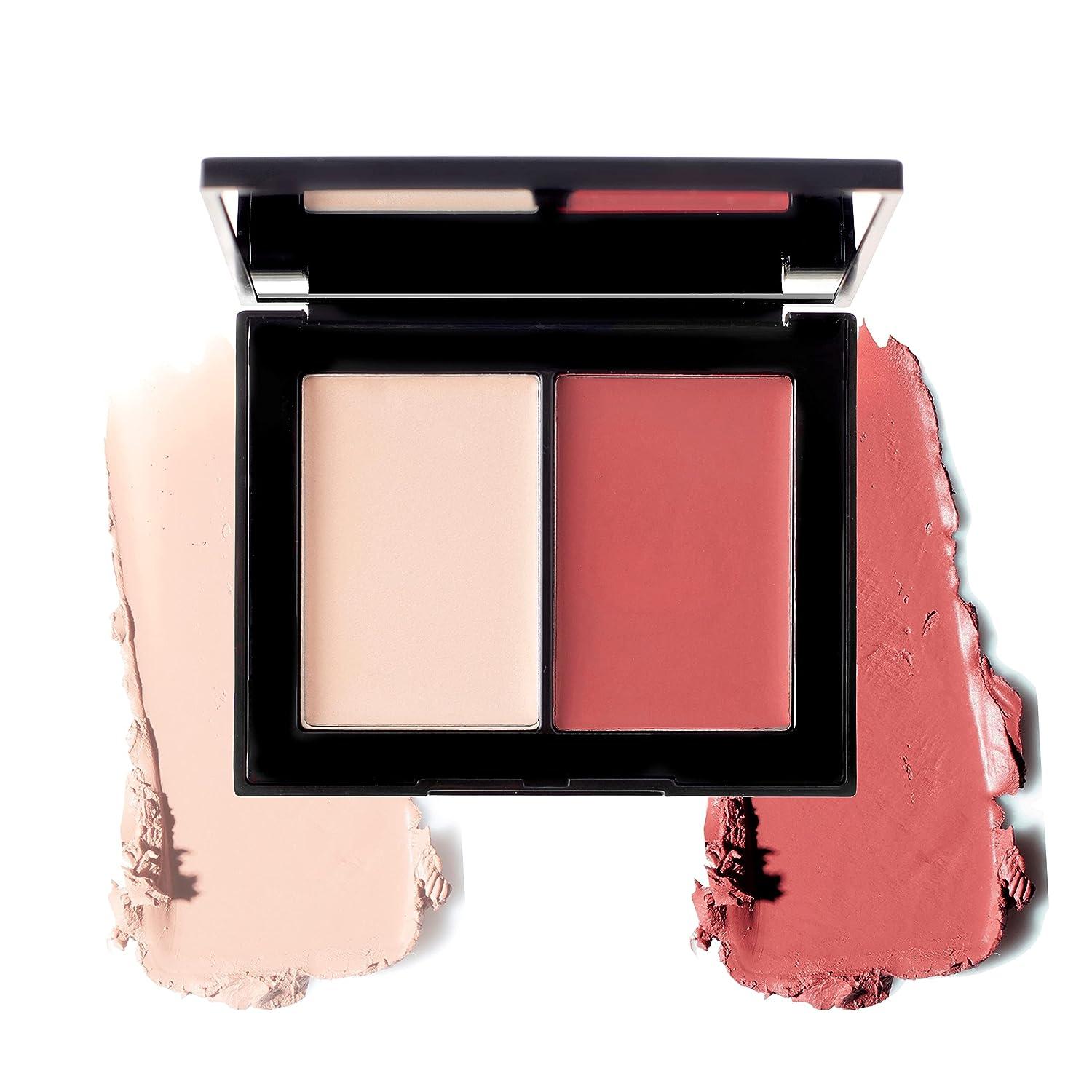 Belle Beauty Blush & Bashful Cream Blush and Highlighter Duo - Blossom ...