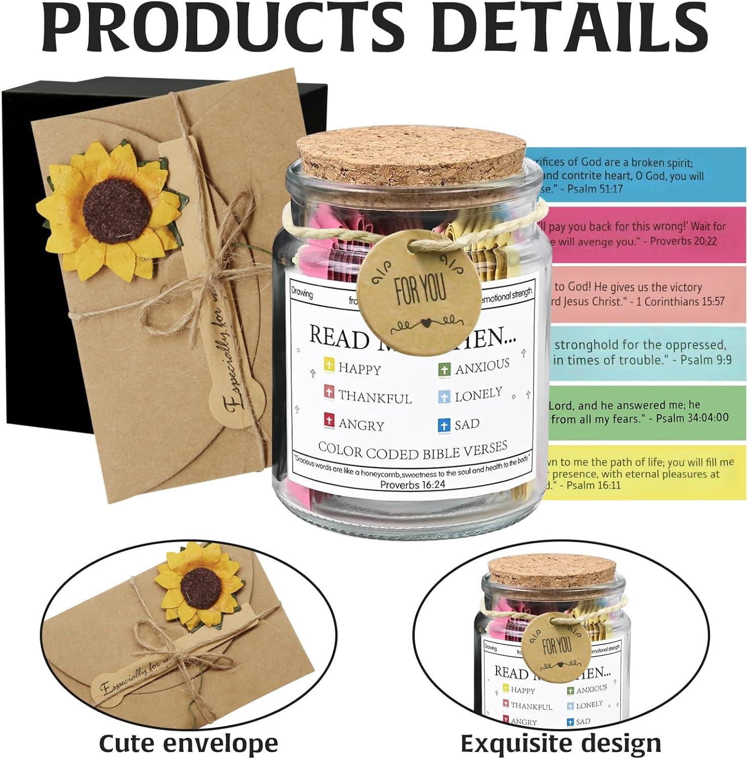 The Hope Bible Verse Jar Christian Gifts for Women Verses Christian Gifts for Men Bible Study ...