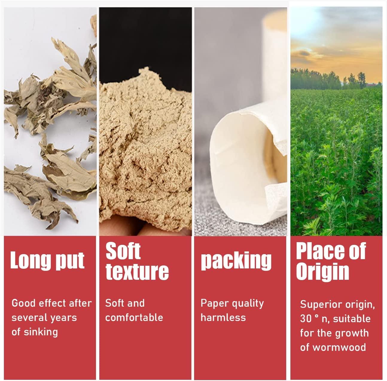 Barelove Pure Moxa Rolls - Handmade Natural Mild Moxibustion Sticks for ...