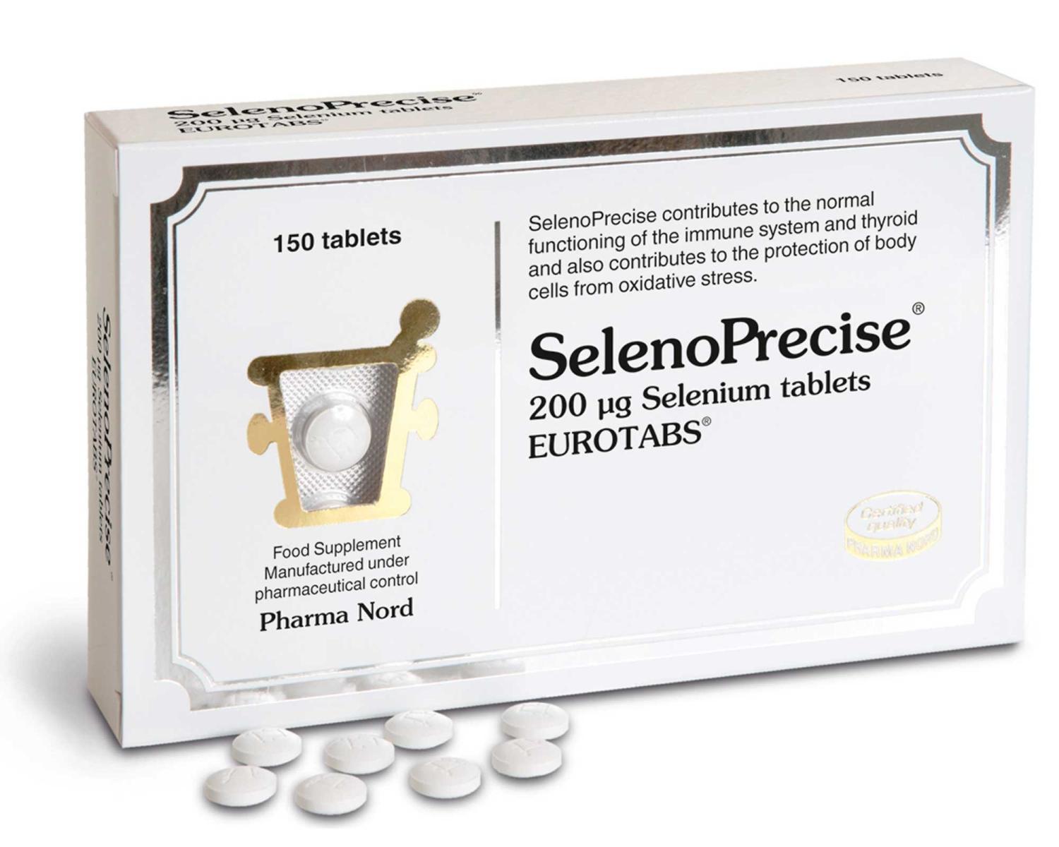 Pharma Nord Selenoprecise 150 Tablets - High Quality Selenium ...
