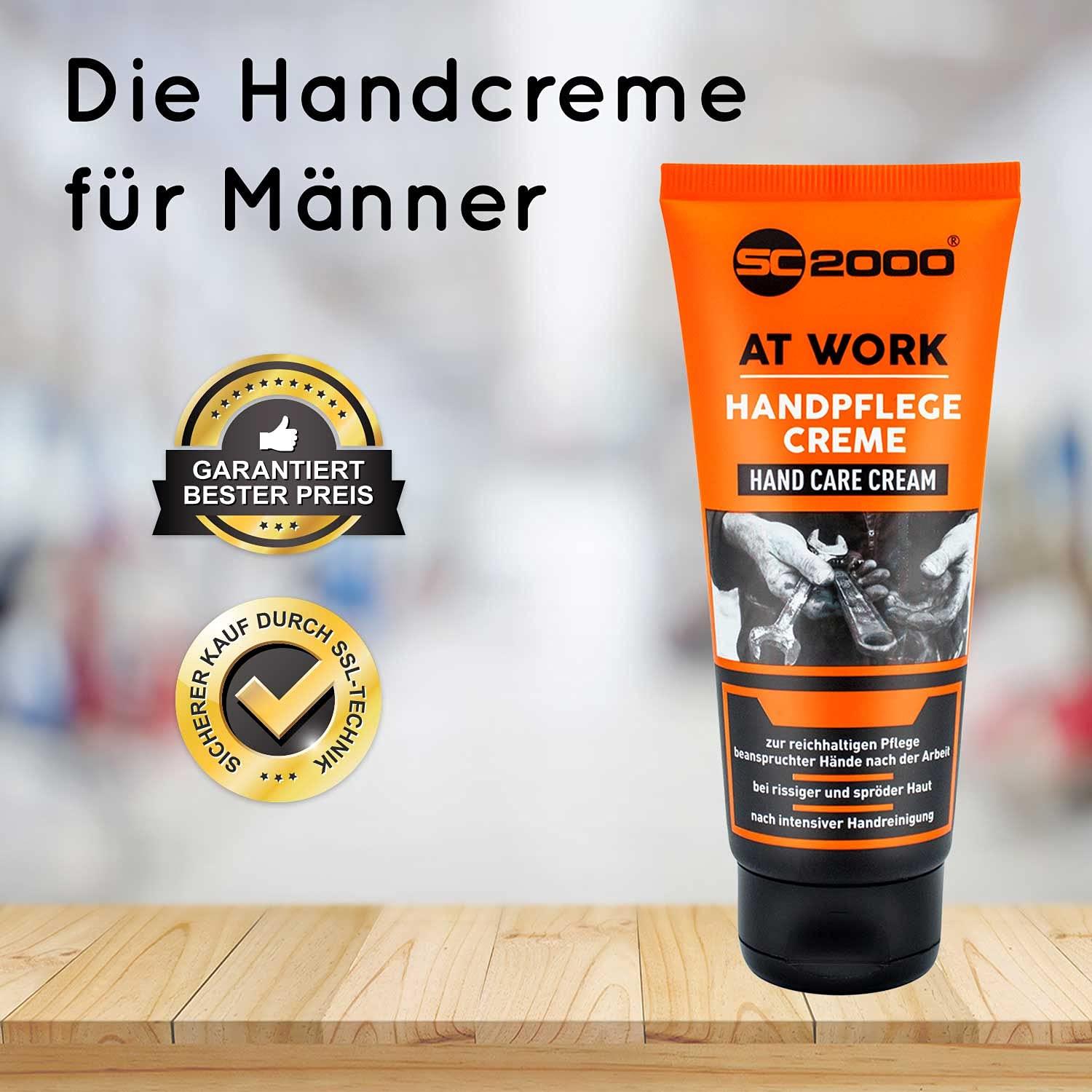 Men's Hand Cream for Very Dry & Cracked Hands | 100ml Hand Care for ...