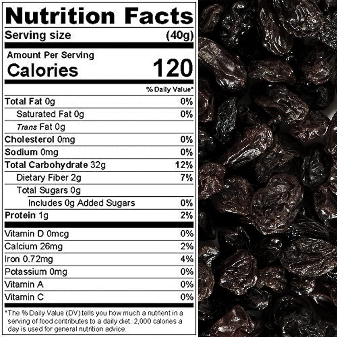 Jumbo Flame Raisins 3 lbs. Resealable Bag - USA Grown, Rich in Boron ...