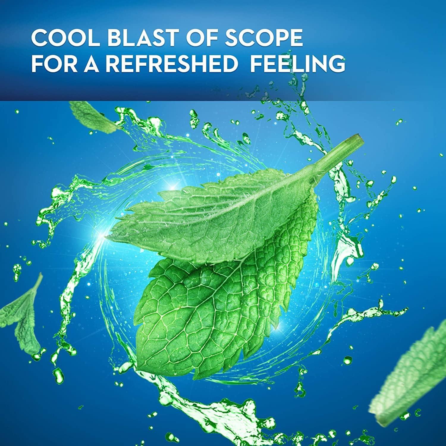 Crest + Scope Classic Mint Mouth Rinse 1 L Bottle - 6 Carton Pack | Buy ...