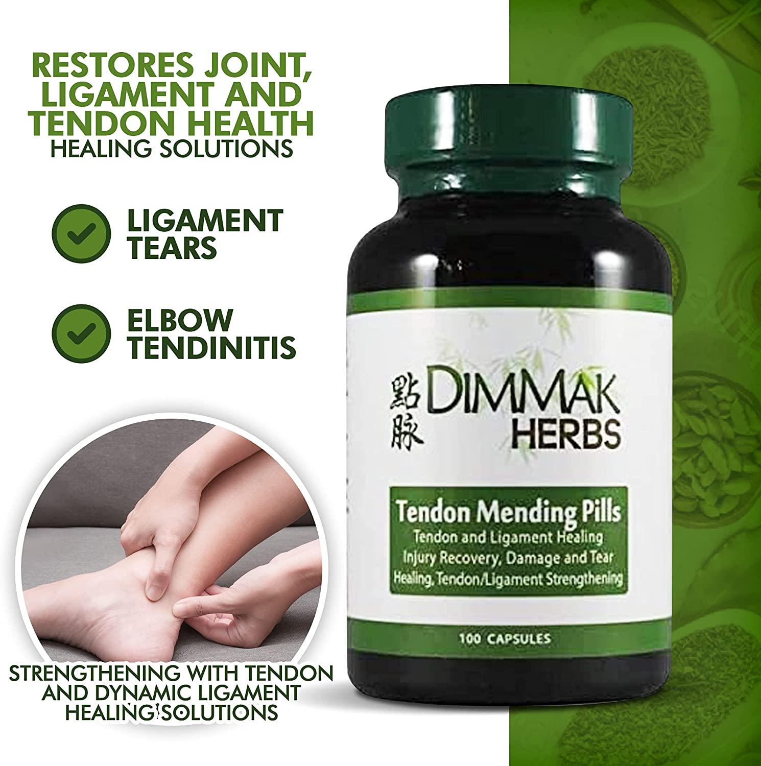 Tendon Mending Pills - Ligament Regeneration & Repair | Dimmak Herbs ...
