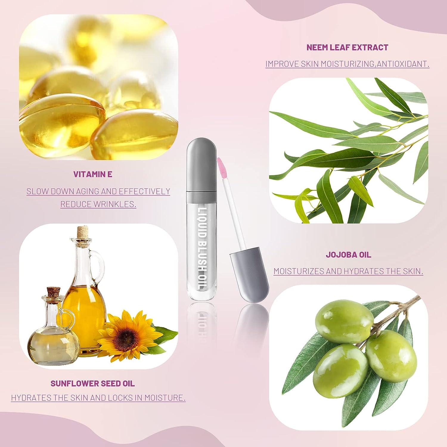 U-Shinein Color Changing Blush Oil Cream - Long Lasting, Waterproof ...