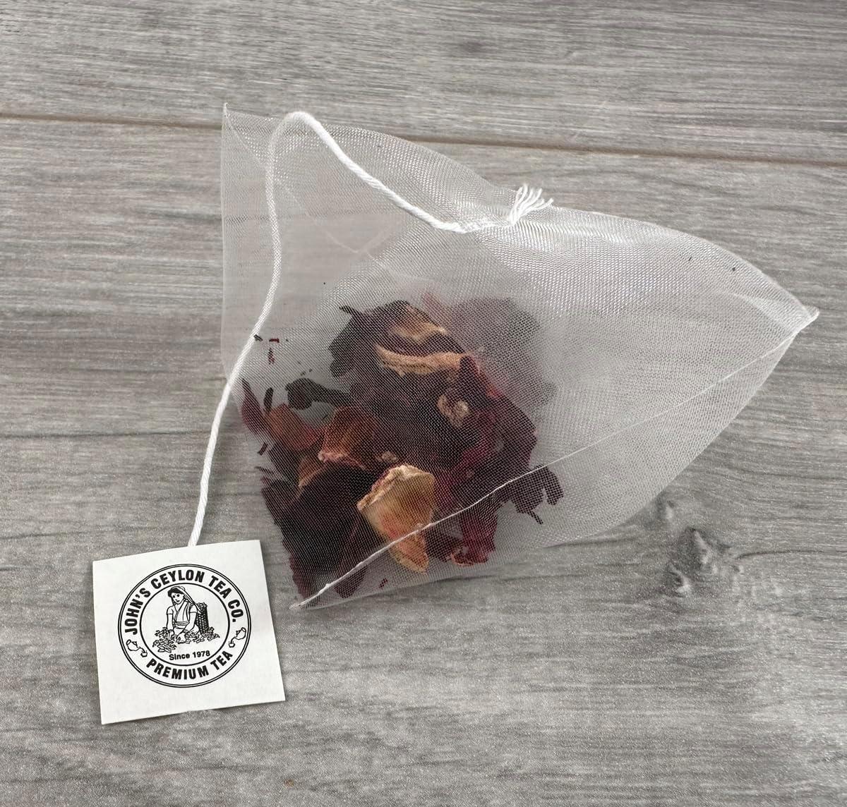 Premium Pure Hibiscus Tea Bags - Exquisite Floral Infusion | Vitamin-C ...
