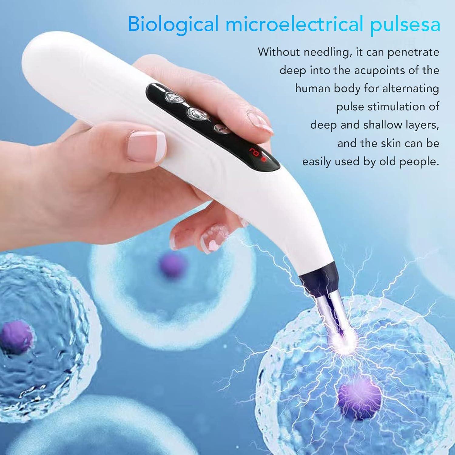 9-Speed Electronic Acupuncture Pen - Pain Relief Therapy Tool for Neck ...