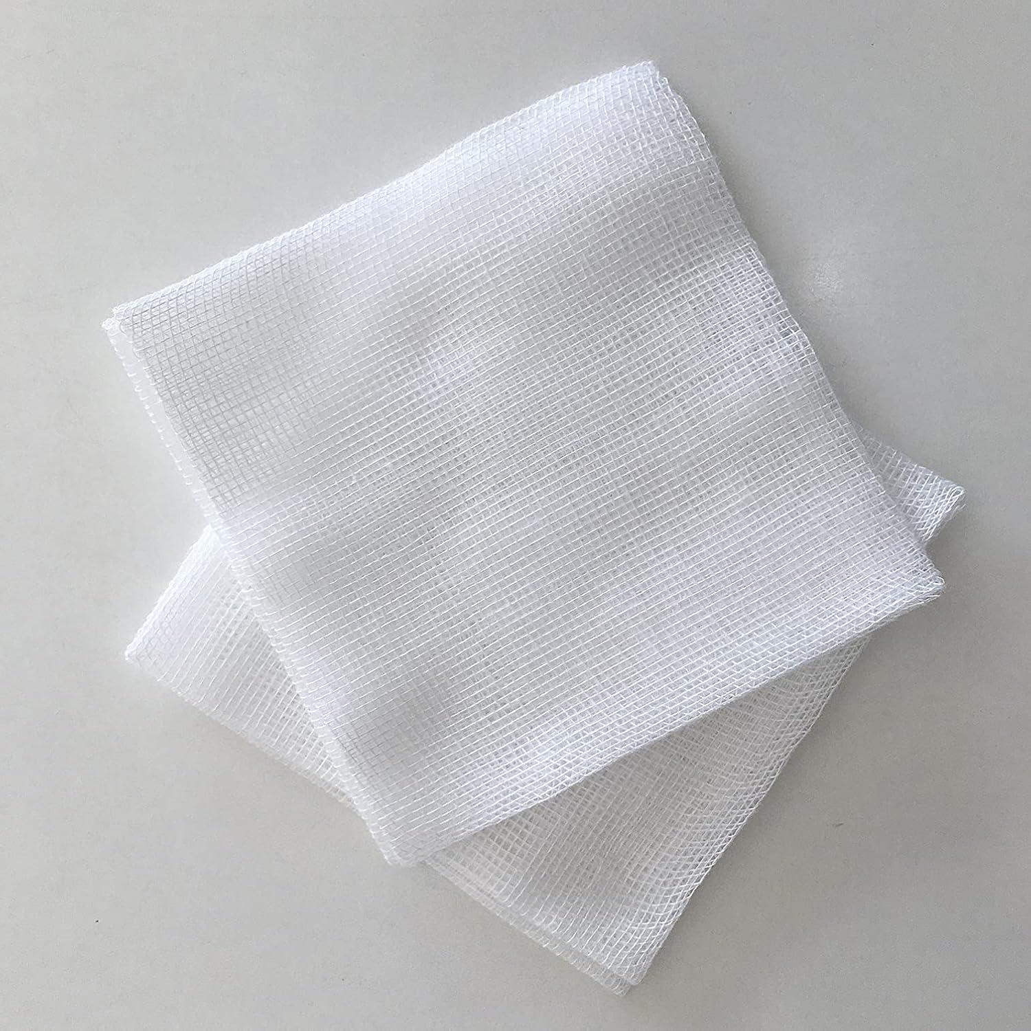 Medrull Non-Sterile Wound Dressings & Gauze Swabs - 8-Layer Compresses ...