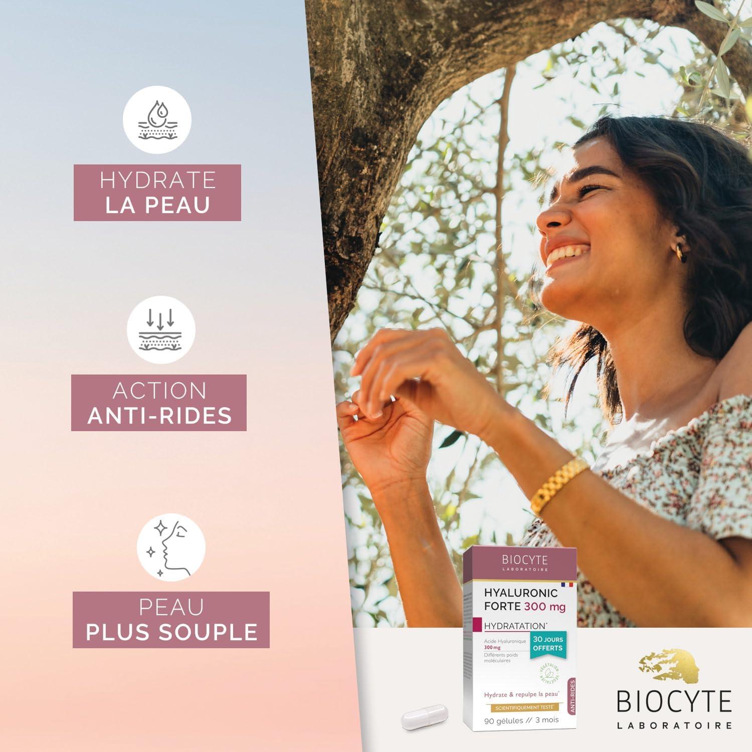 BIOCYTE Hyaluronic Forte Pack - Anti-Aging & Skin Hydration Supplement ...