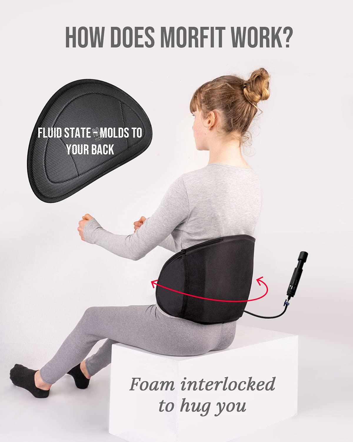 MORFIT Car Lumbar Support - Tailor-Made Firm Back Support for Pain ...