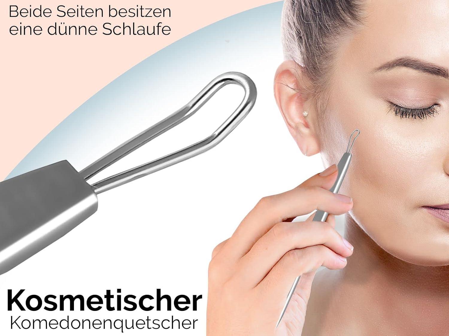 Professional Blackhead Remover | Comedone Loop & Squeezer - Effortless ...