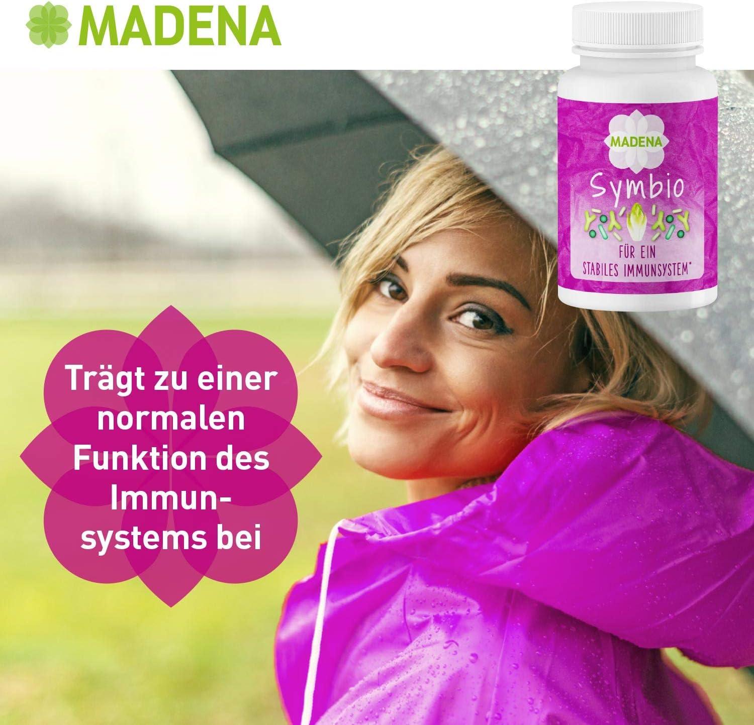 Madena Symbio Intestinal Bacteria - Vegan Probiotic Complex with ...