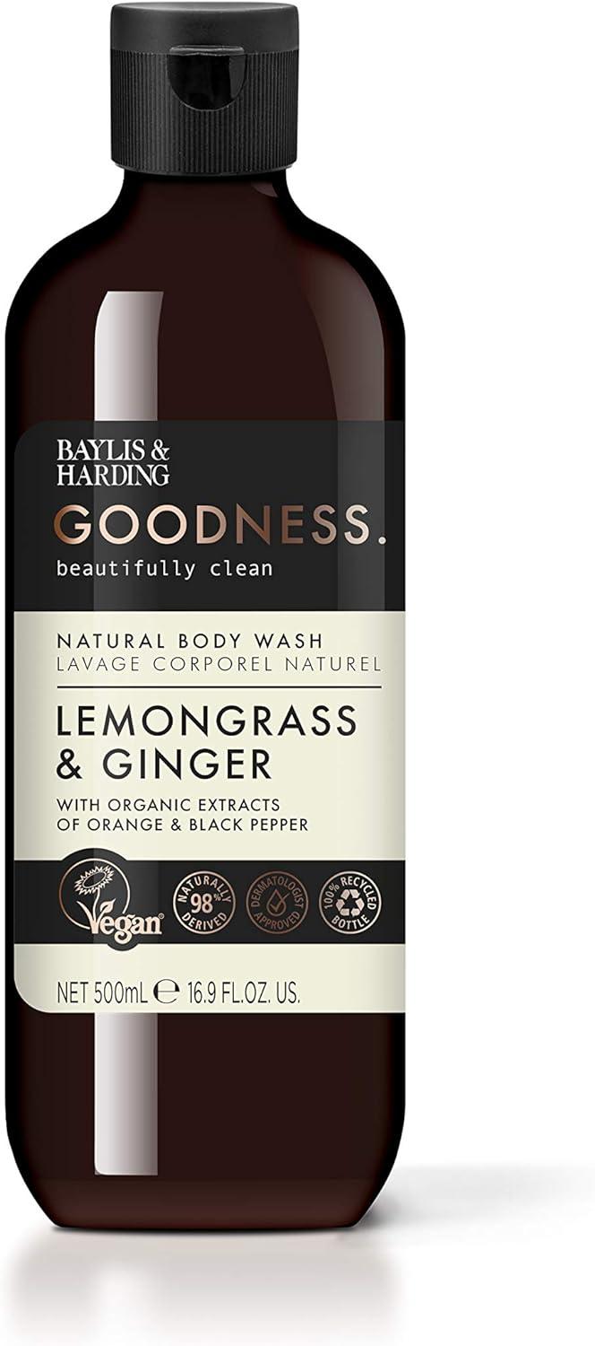 Baylis & Harding Goodness Body Wash Bundle - 6 x 500ml Vegan Friendly ...
