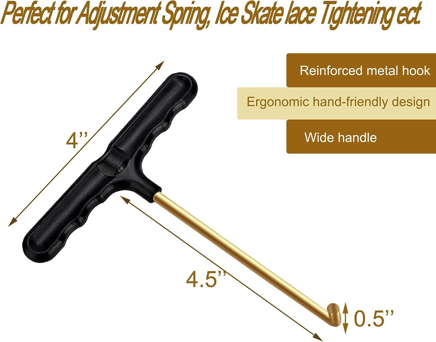 ECEOCC Ice Skate Lace Tightener Tool for Ice Skates, Figure Skates ...