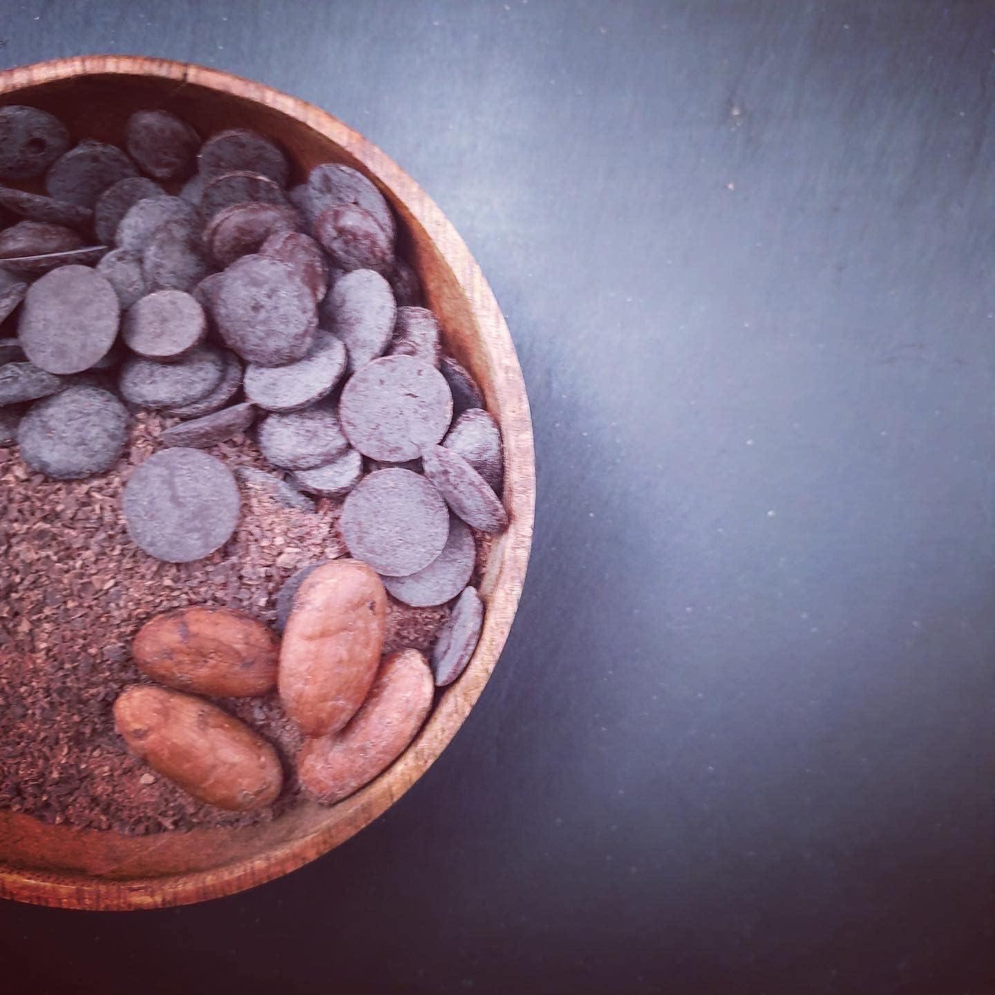 Cacao Buttons 100% Raw and Pure Cocoa Criollo Variety 250g Located in ...