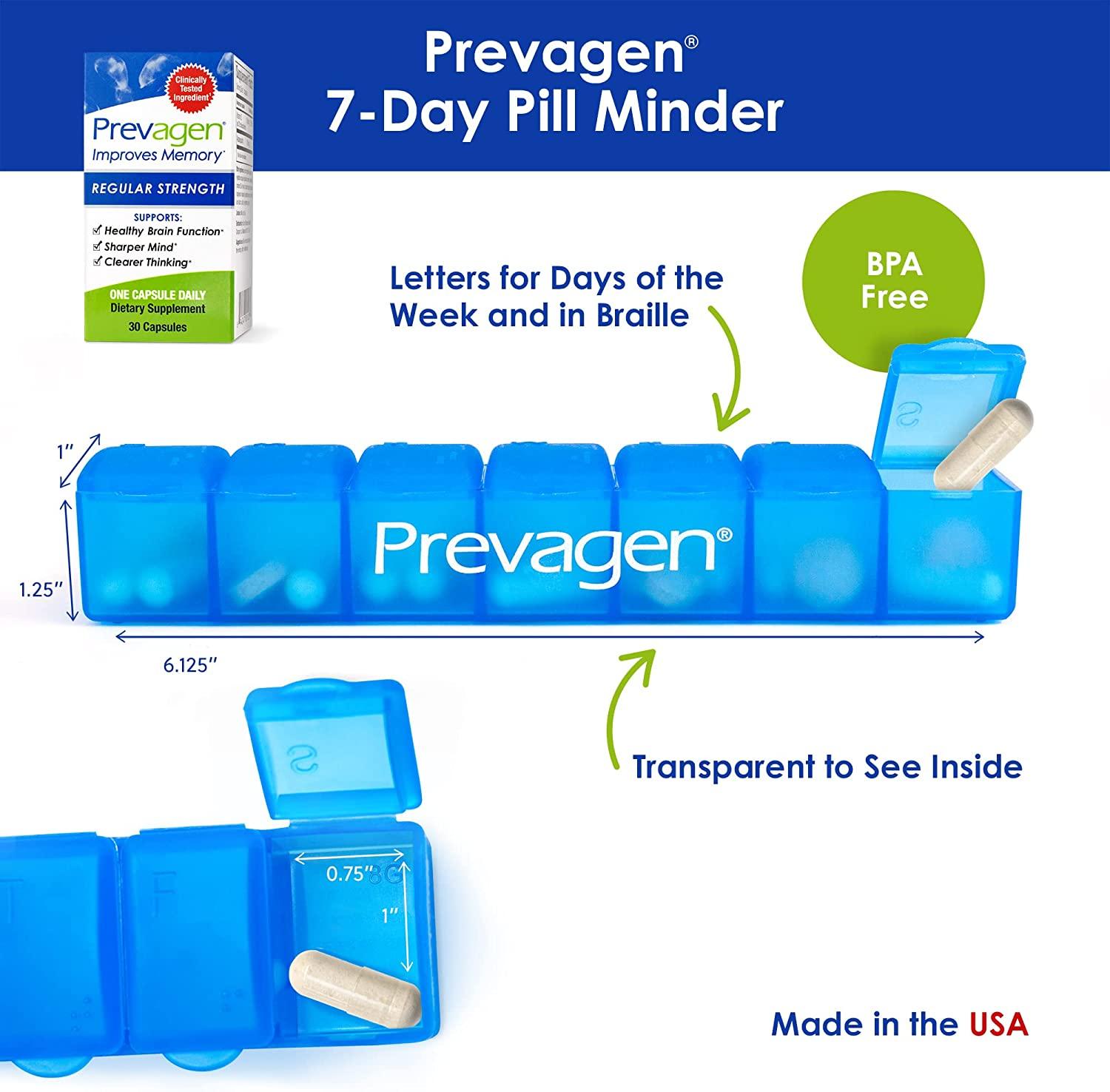 Prevagen Memory Improvement Supplement - 30 Capsules with Apoaequorin ...