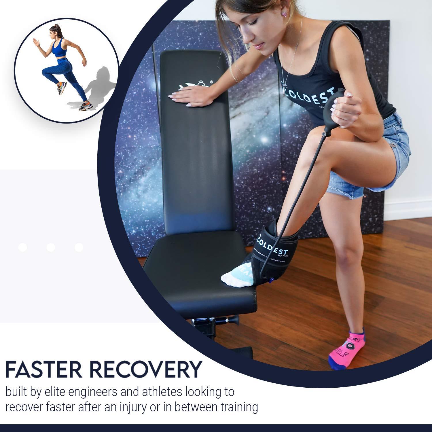 The Coldest Ankle Ice Pack - Compression Support for Achilles Tendon ...