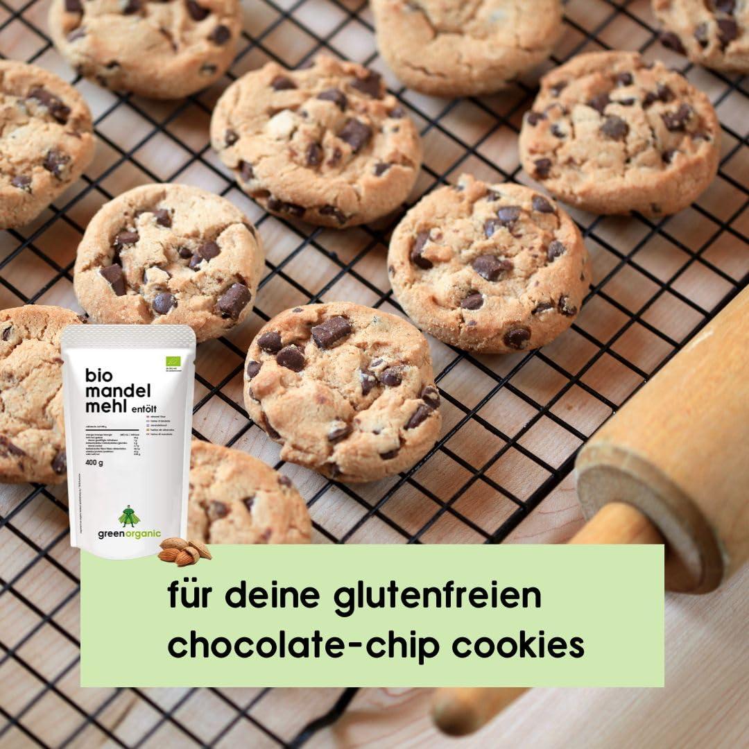 Bio Premium Almond Flour - Gluten-Free Low-Carb Vegan Superfood (400g ...