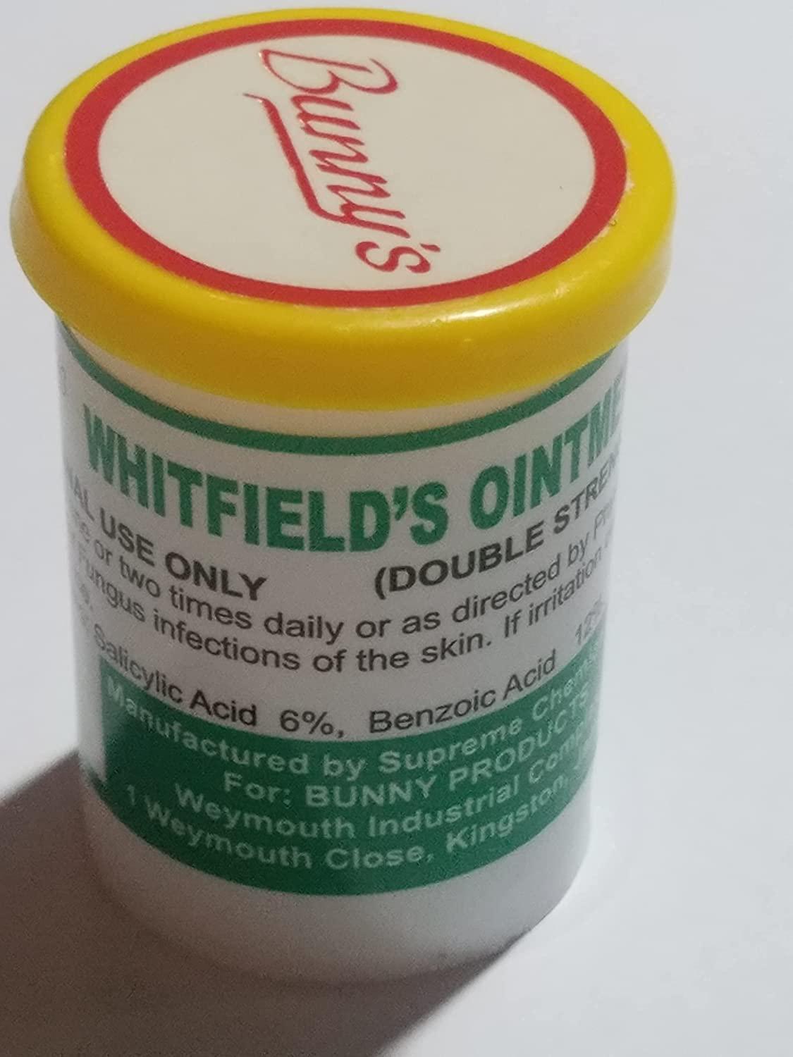 Bunny's Jamaican Whitfield's Ointment 28g Double Strength - Fungus Skin ...