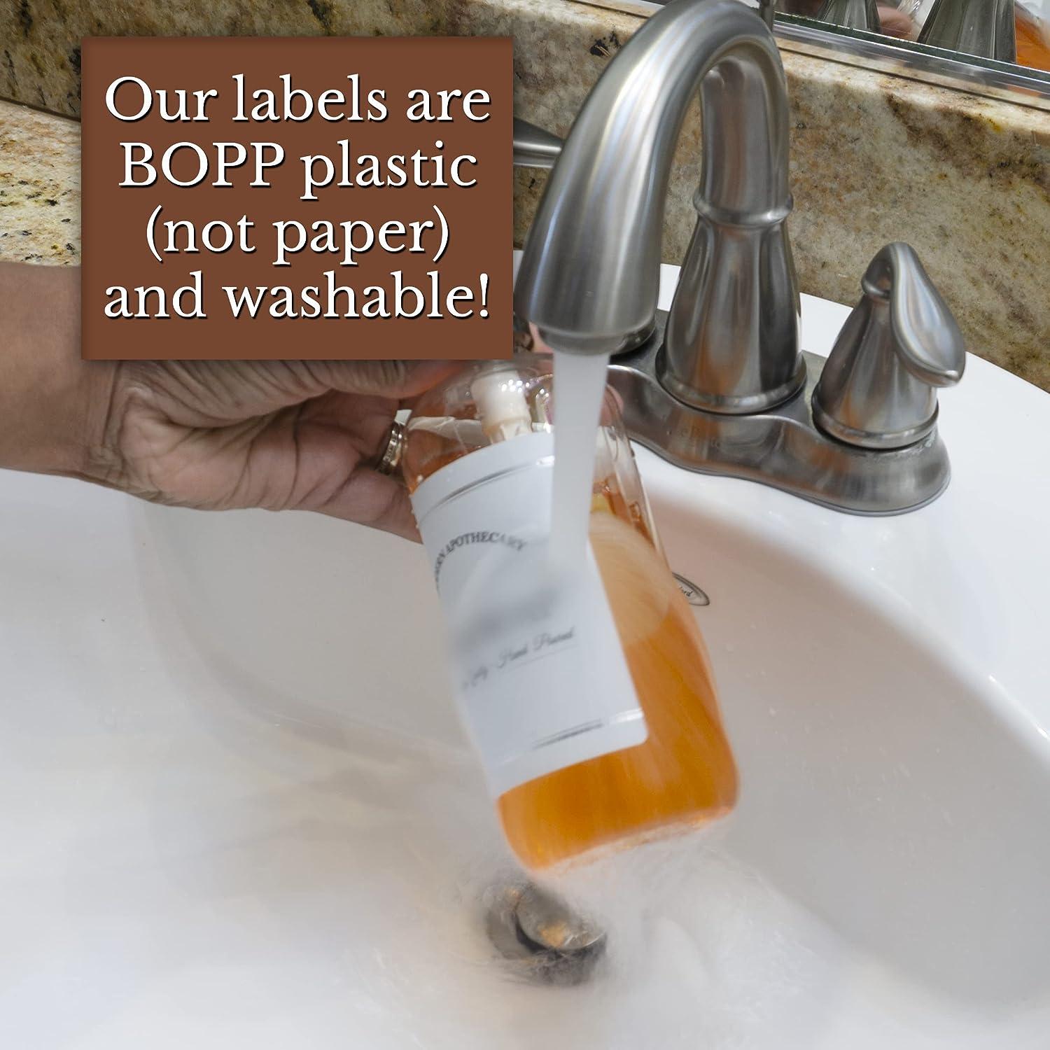 Refillable Shampoo and Conditioner Bottles - 16 oz 3 Pack with Pumps ...