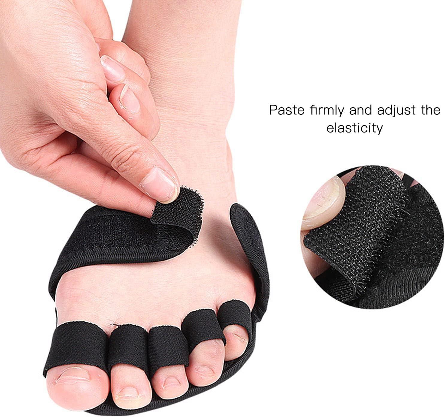 Toe Separator Corrector Bandage for Hammer Toe, Hallux Valgus Bunion ...