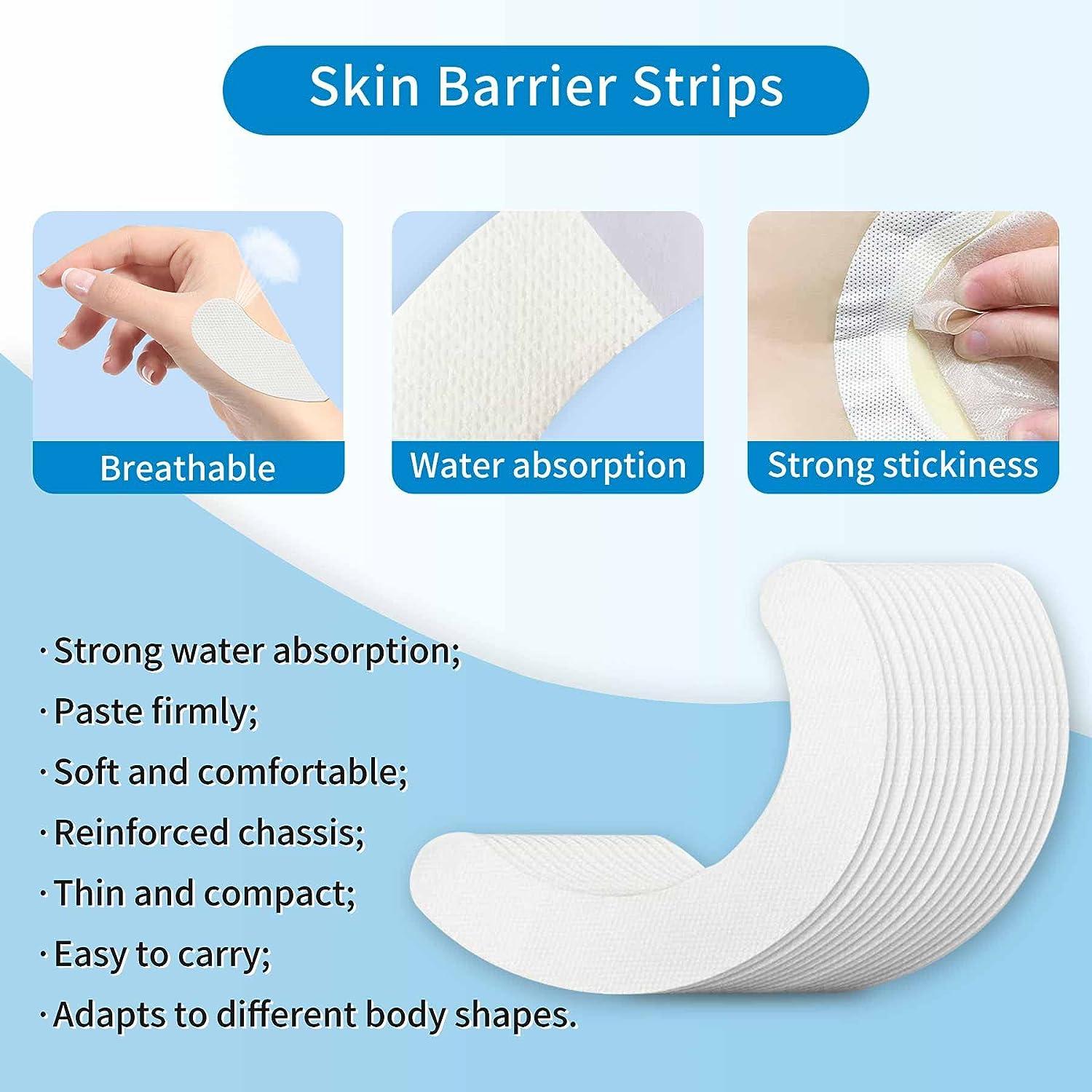 Ostomy Supplies Skin Barrier Strips | Colostomy Bag Skin Extender ...
