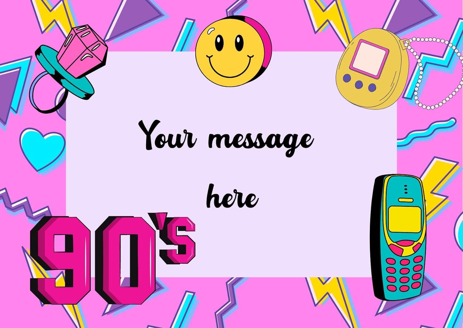 90s gift box 90s gift Back to the nineties gift box Retro gift 1990s gift