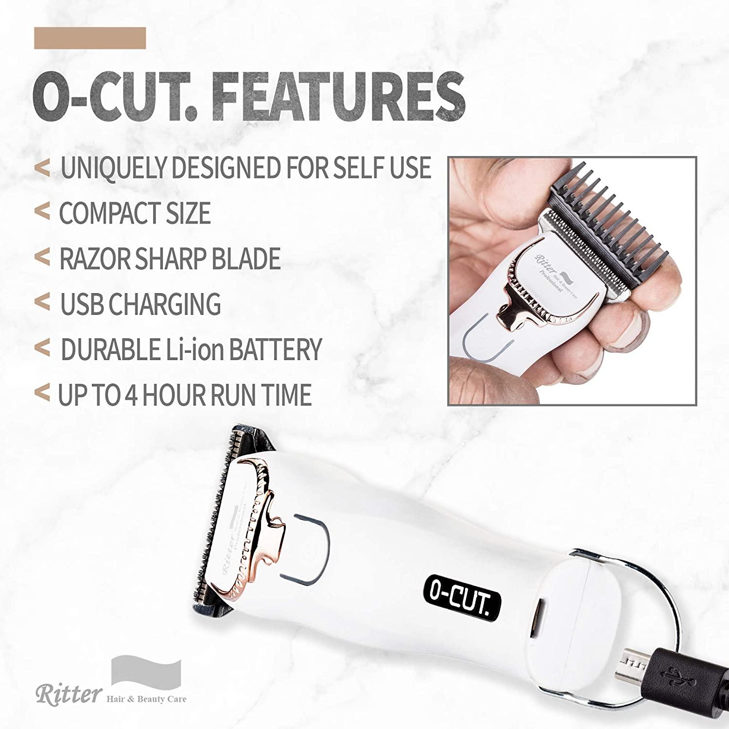 Ritter Professional Mini Hair Trimmer - White | Hair & Beauty Care ...