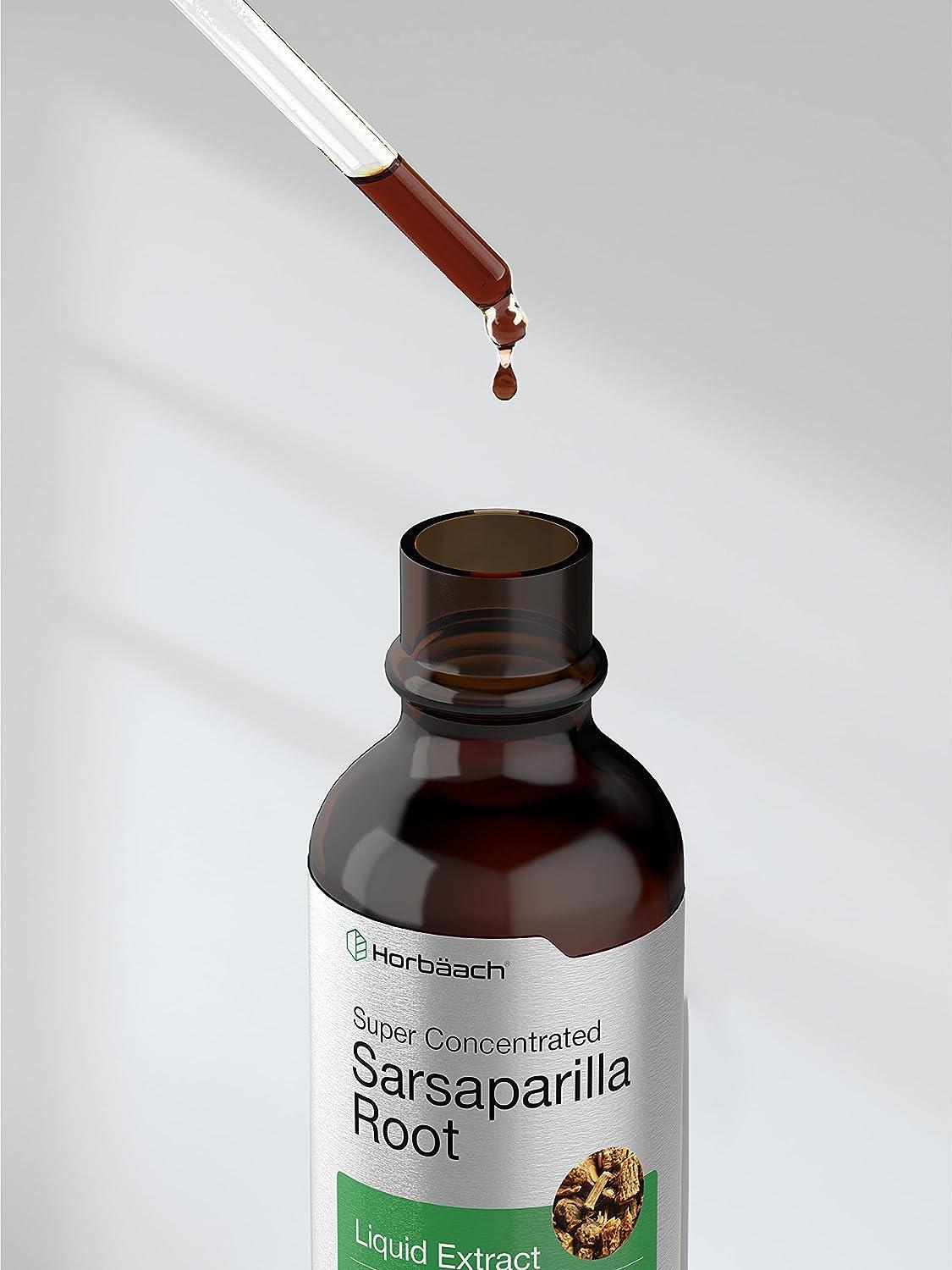 Sarsaparilla Root Liquid Extract - 2 fl oz | Alcohol-Free, Vegetarian ...