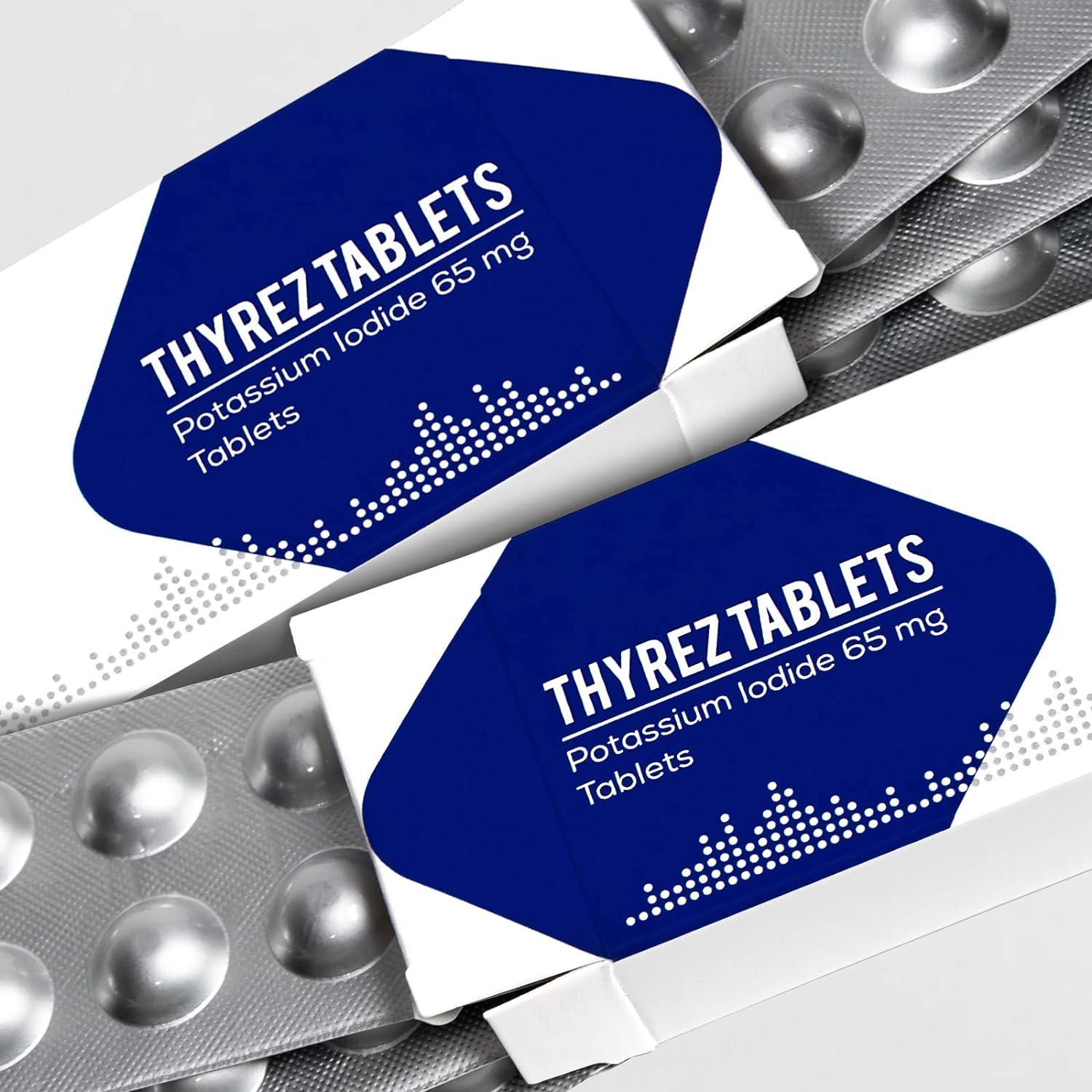 Potassium Iodide Radiation Tablets - 65mg (30 Pills) EXP 07/2025 - KI ...