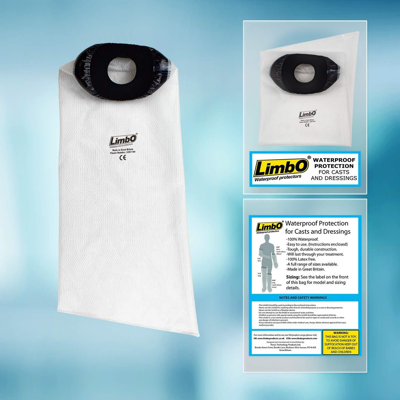 LimbO Waterproof Protectors Cast and Dressing Cover Adult Half Arm M60 ...