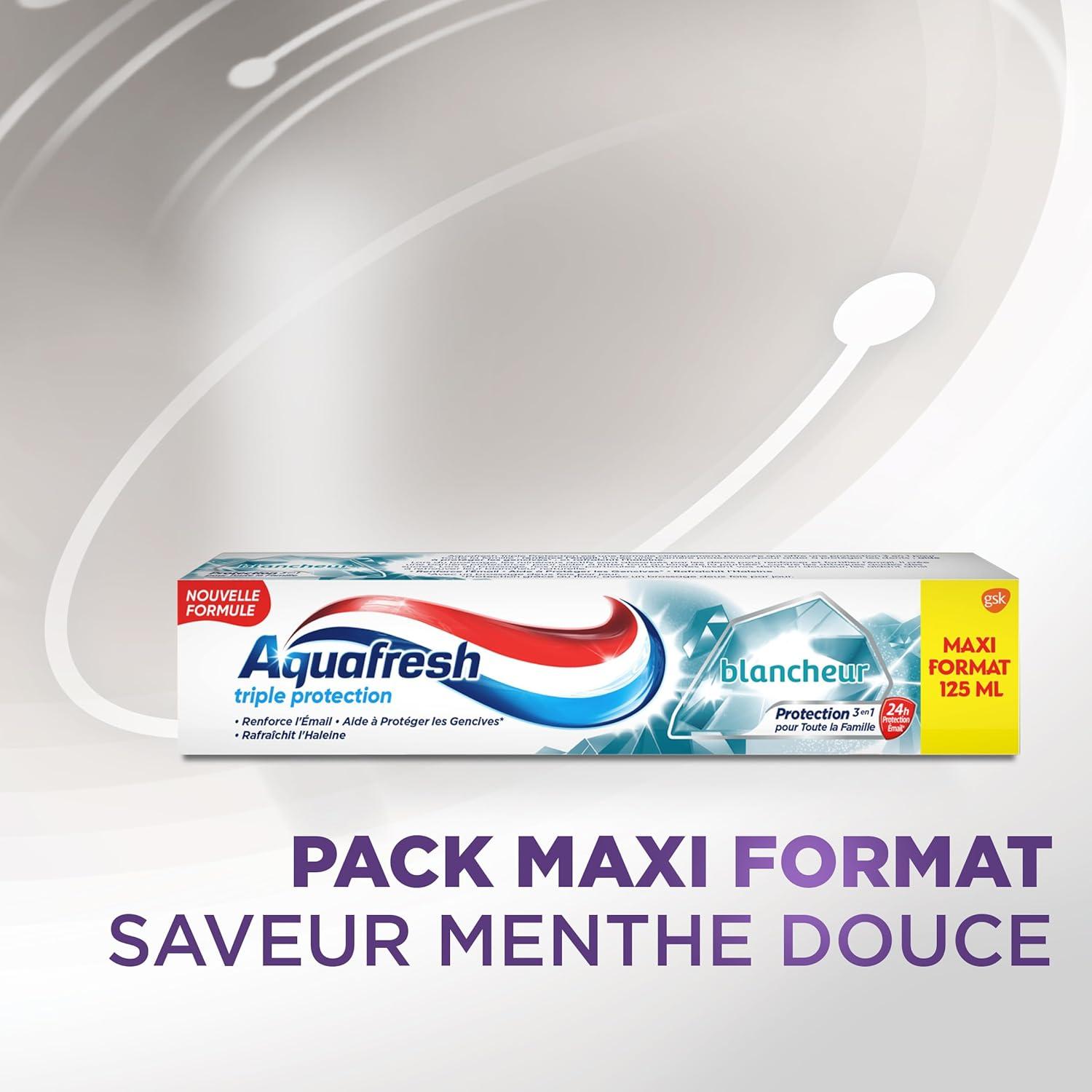 Aquafresh Toothpaste with Triple Protection - Whiteness Strong Teeth ...