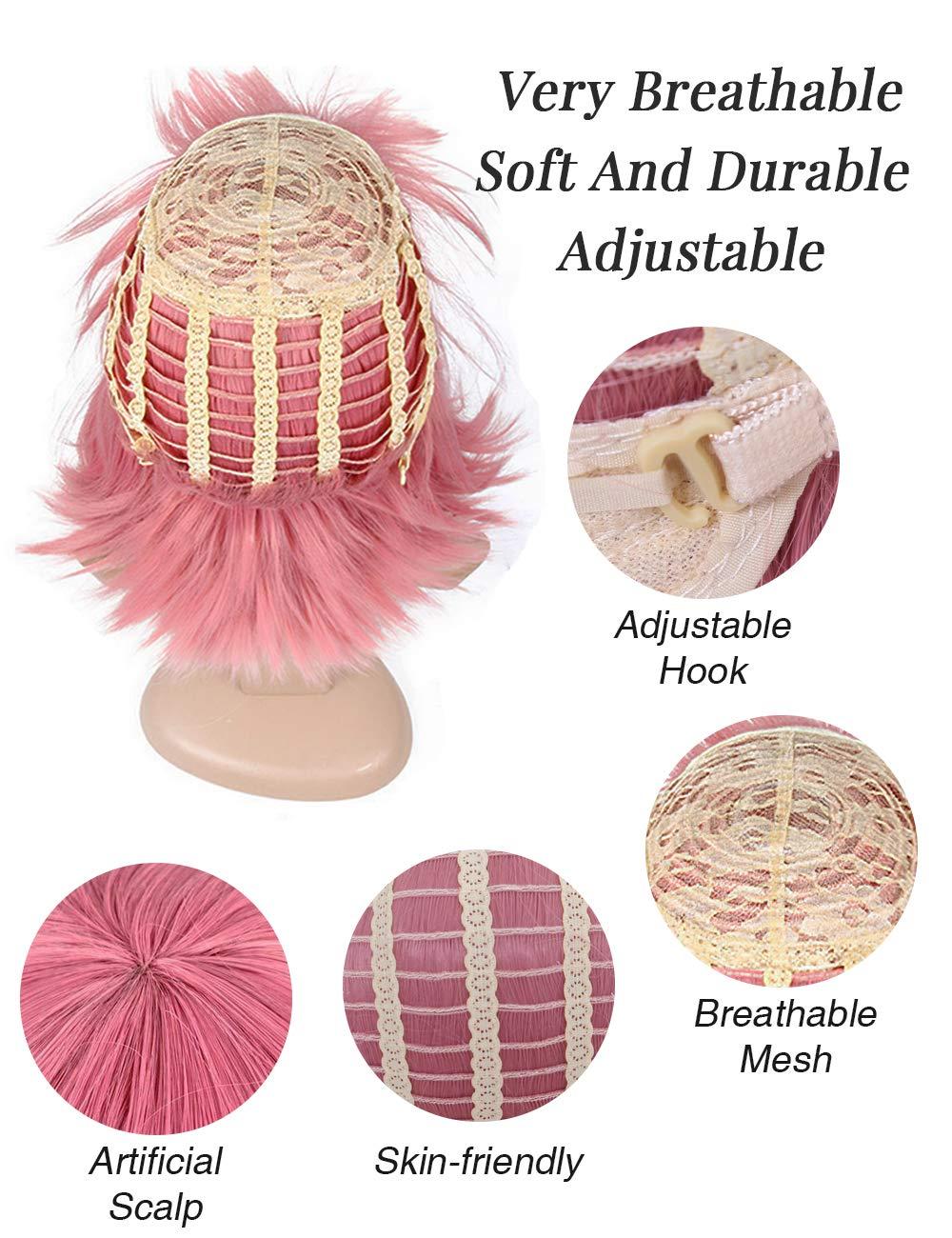 9 Pieces Colored Short Bob Cosplay Wigs for Women - Daily Party ...