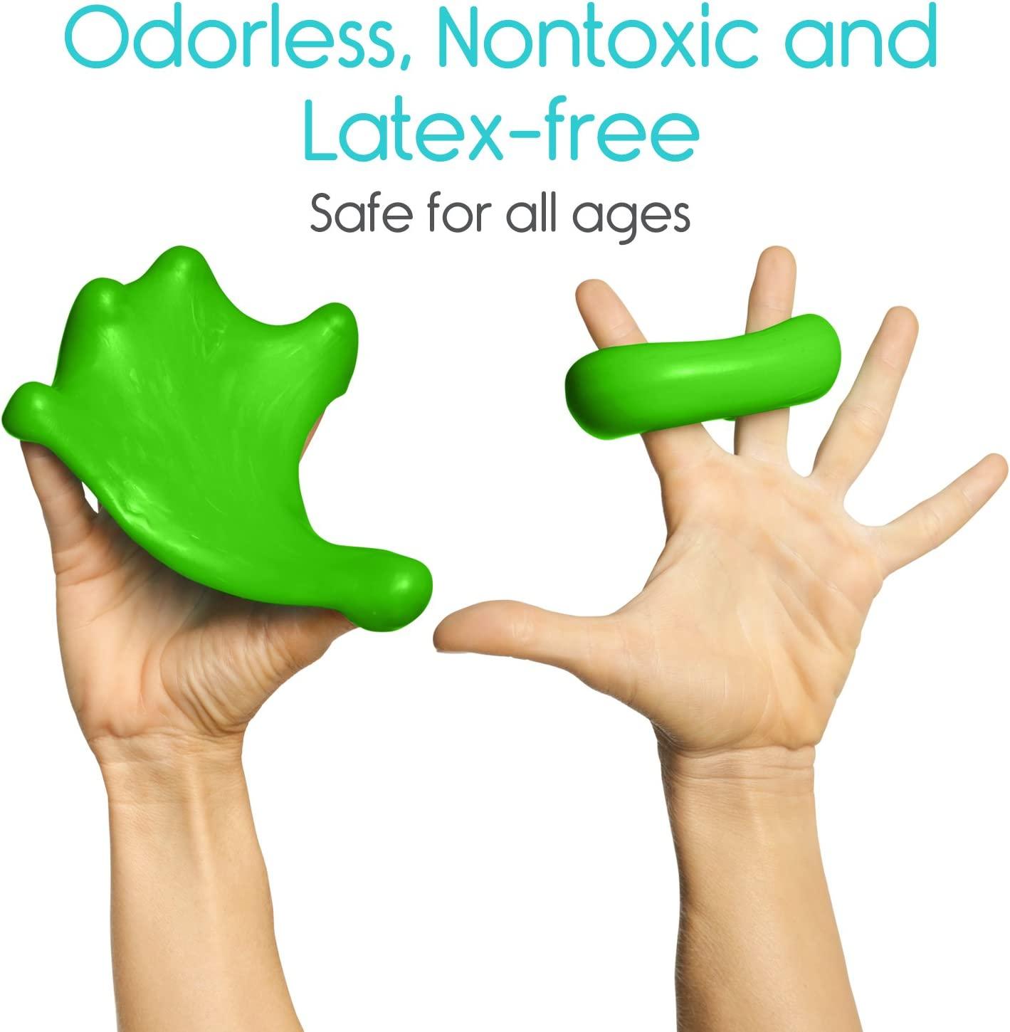 Vive Therapy Putty Hand Tools (2 Pack) - Sensory Stress Relief for ...
