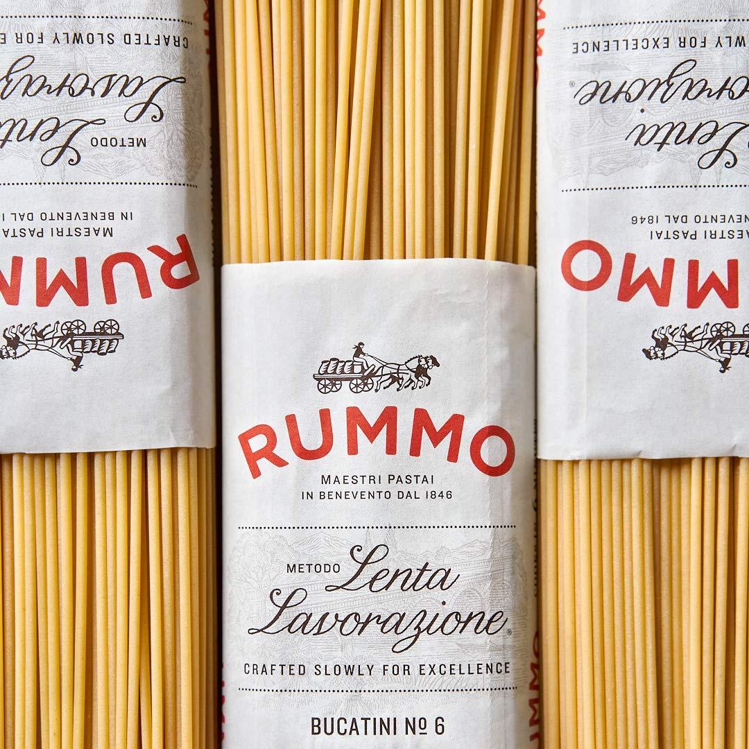 Rummo Italian Pasta Bucatini No.6 (5-Pack) - Always Al Dente, 1 Count ...
