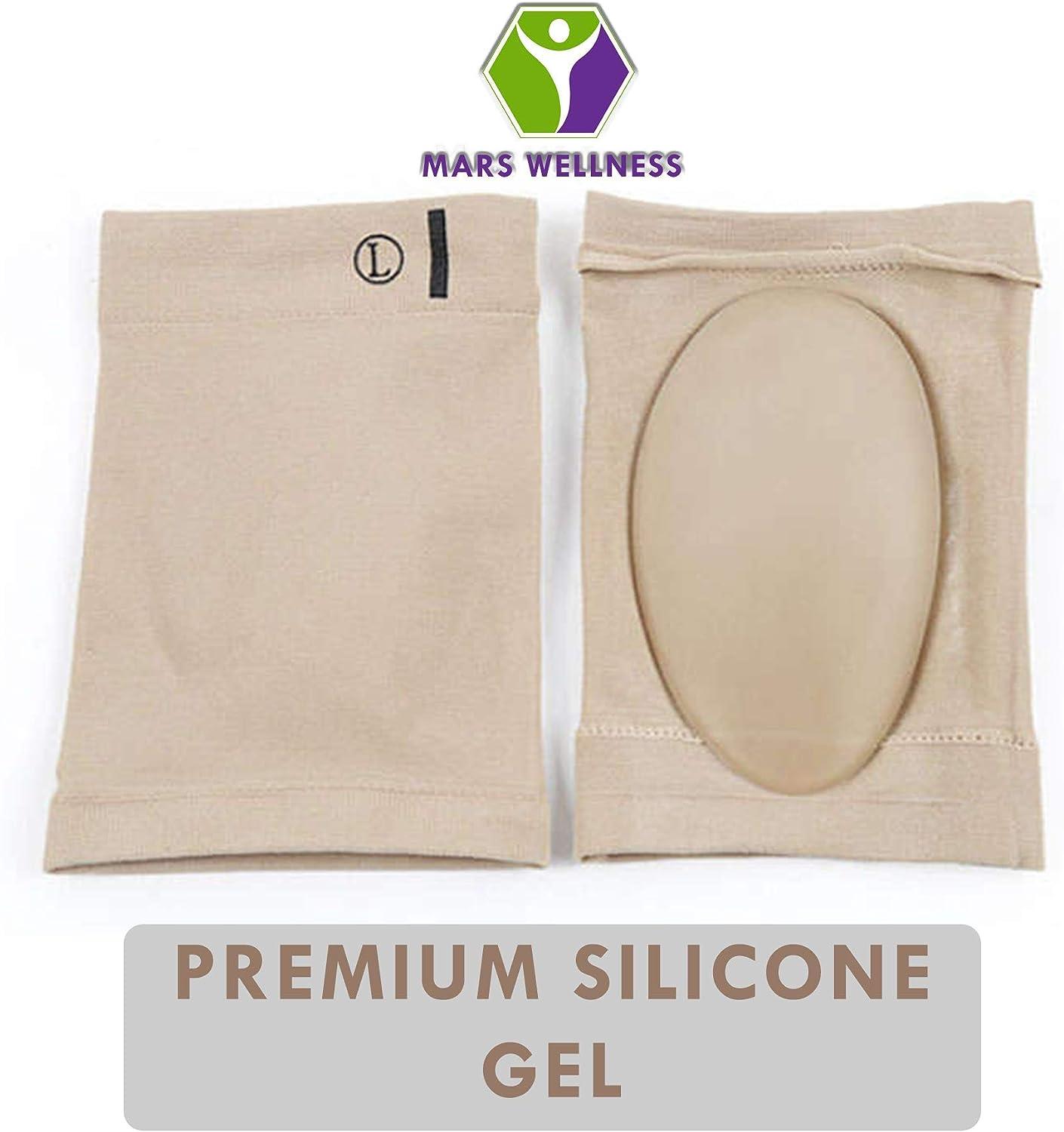 MARS WELLNESS Metatarsal Compression Arch Support Sleeve - Gel Foot ...