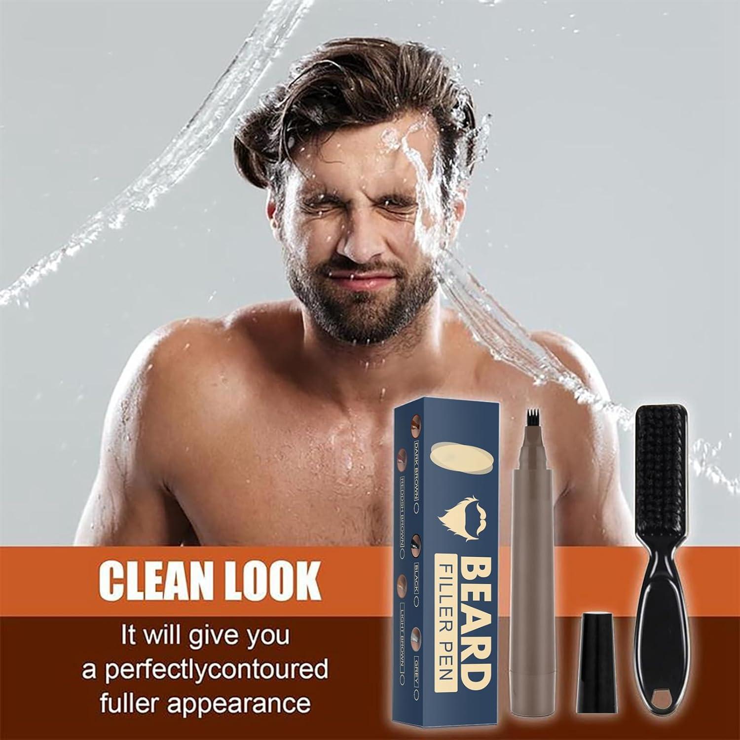 dark brown beard pen