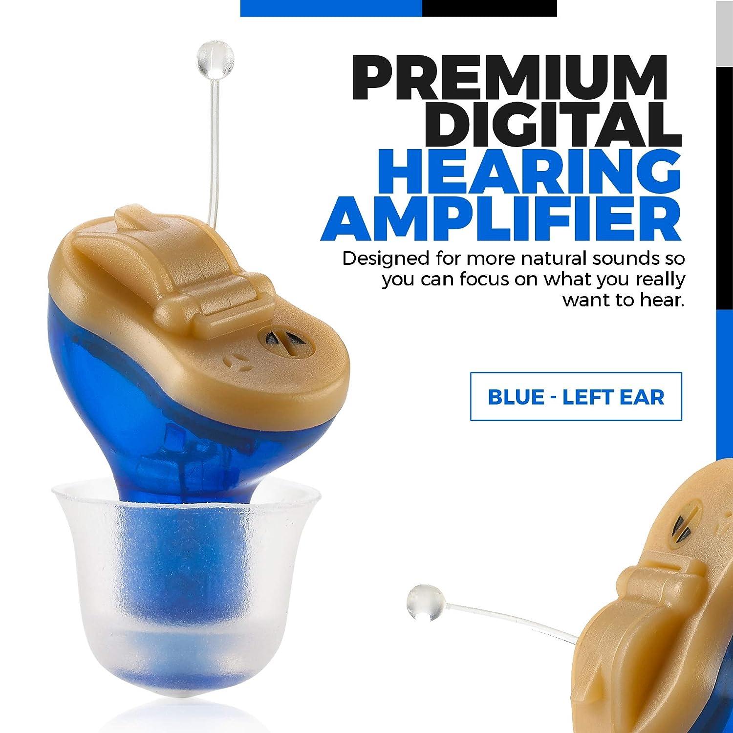 Premium Digital Hearing Amplifier - Invisible in Canal (CIC) In-Ear ...