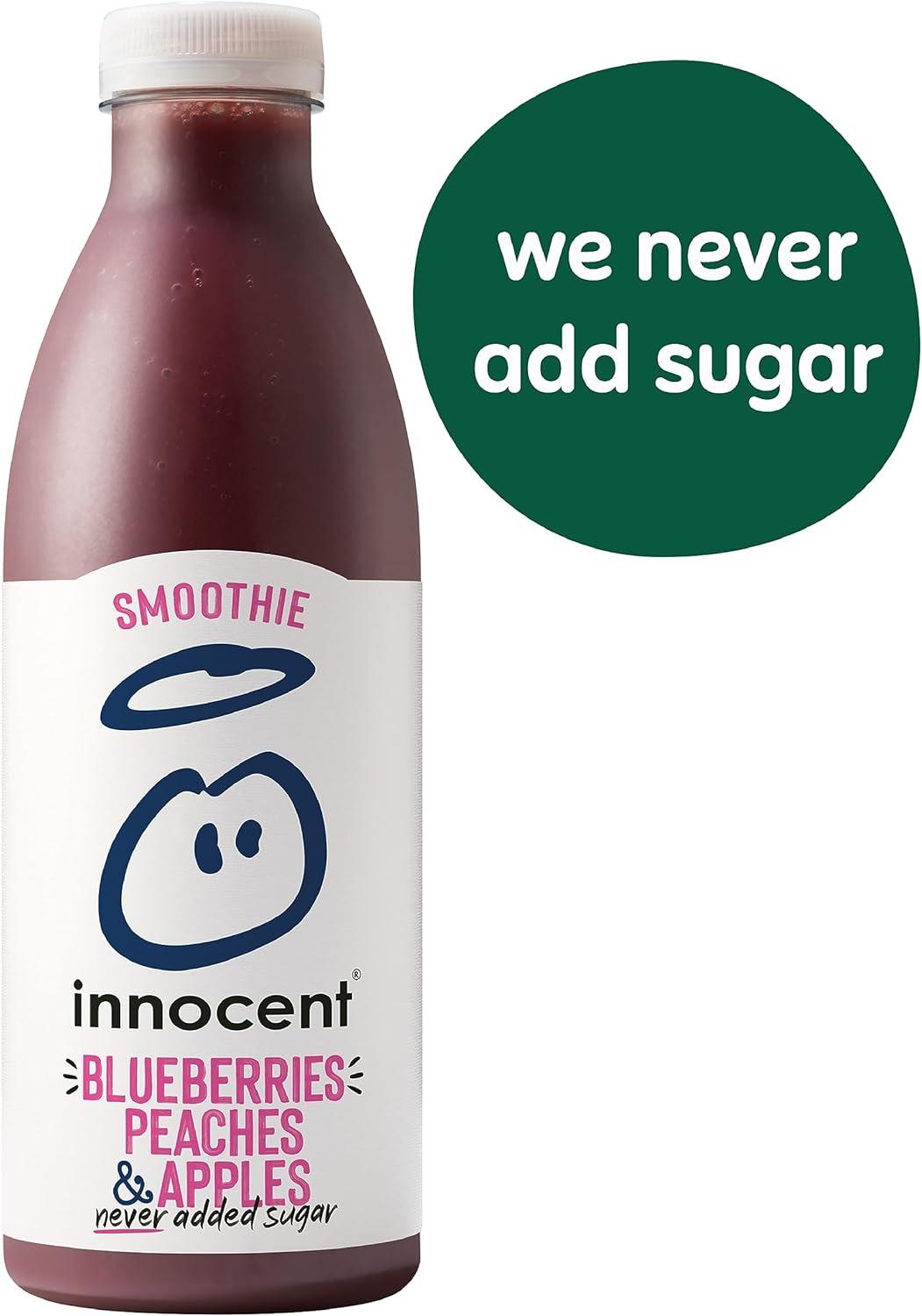 Innocent Blueberries Peaches & Apples Smoothie 750ml | Refreshing Fruit ...