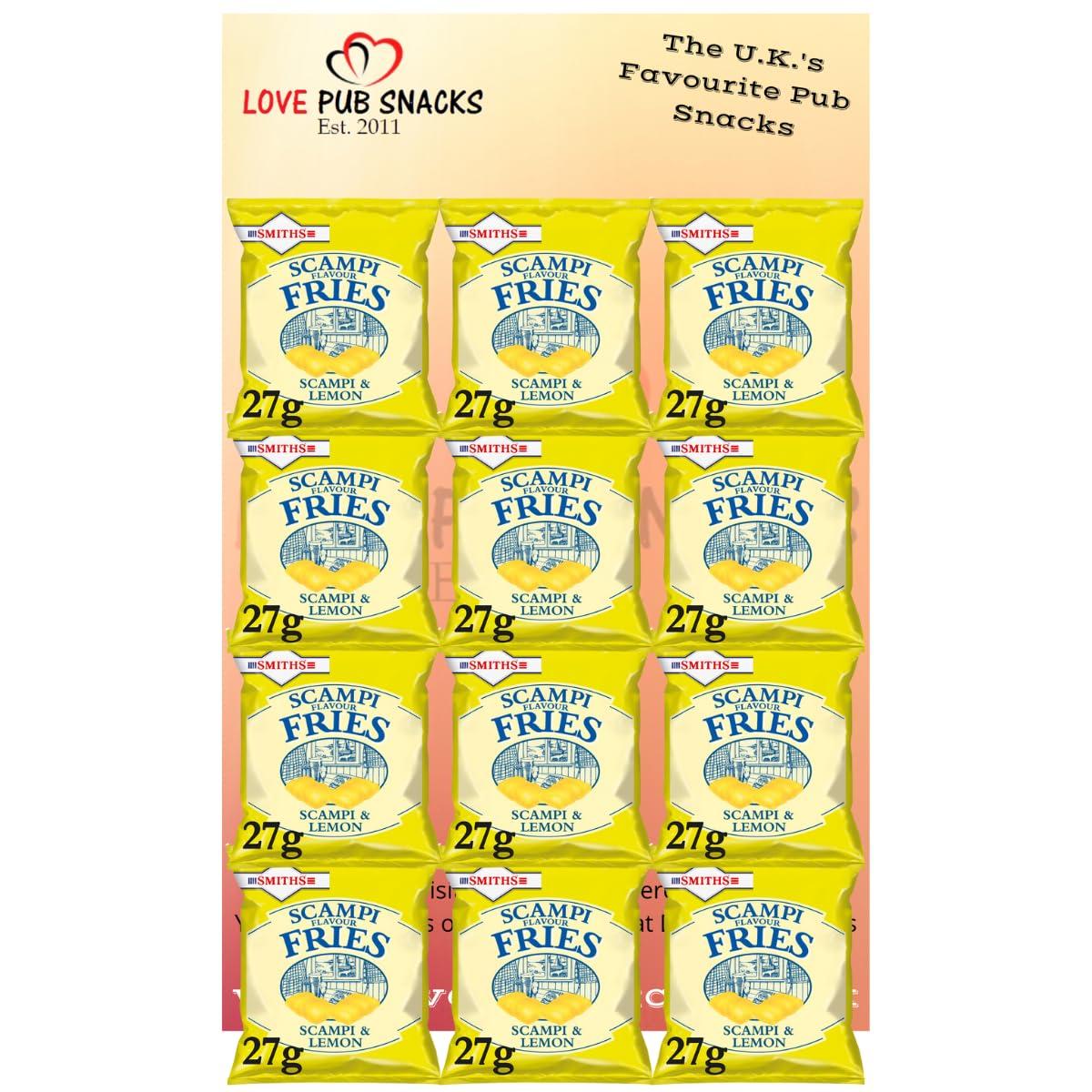 Scampi Fries Pub Card 12x27g | Buy Now with Express International ...