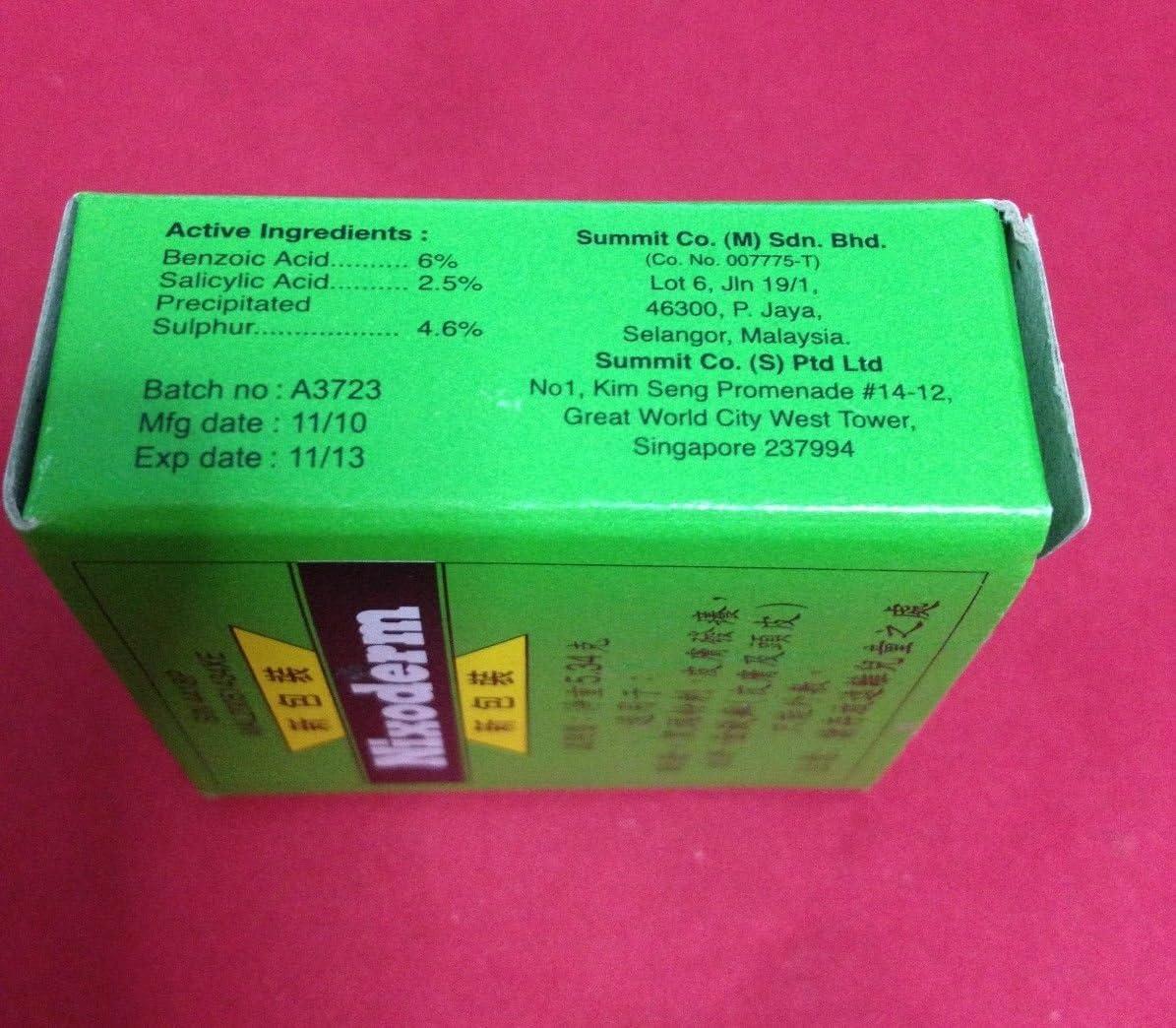 Nixoderm Skin Ointment 5.34g - Acne, Pimple, Blackheads, Rashes ...