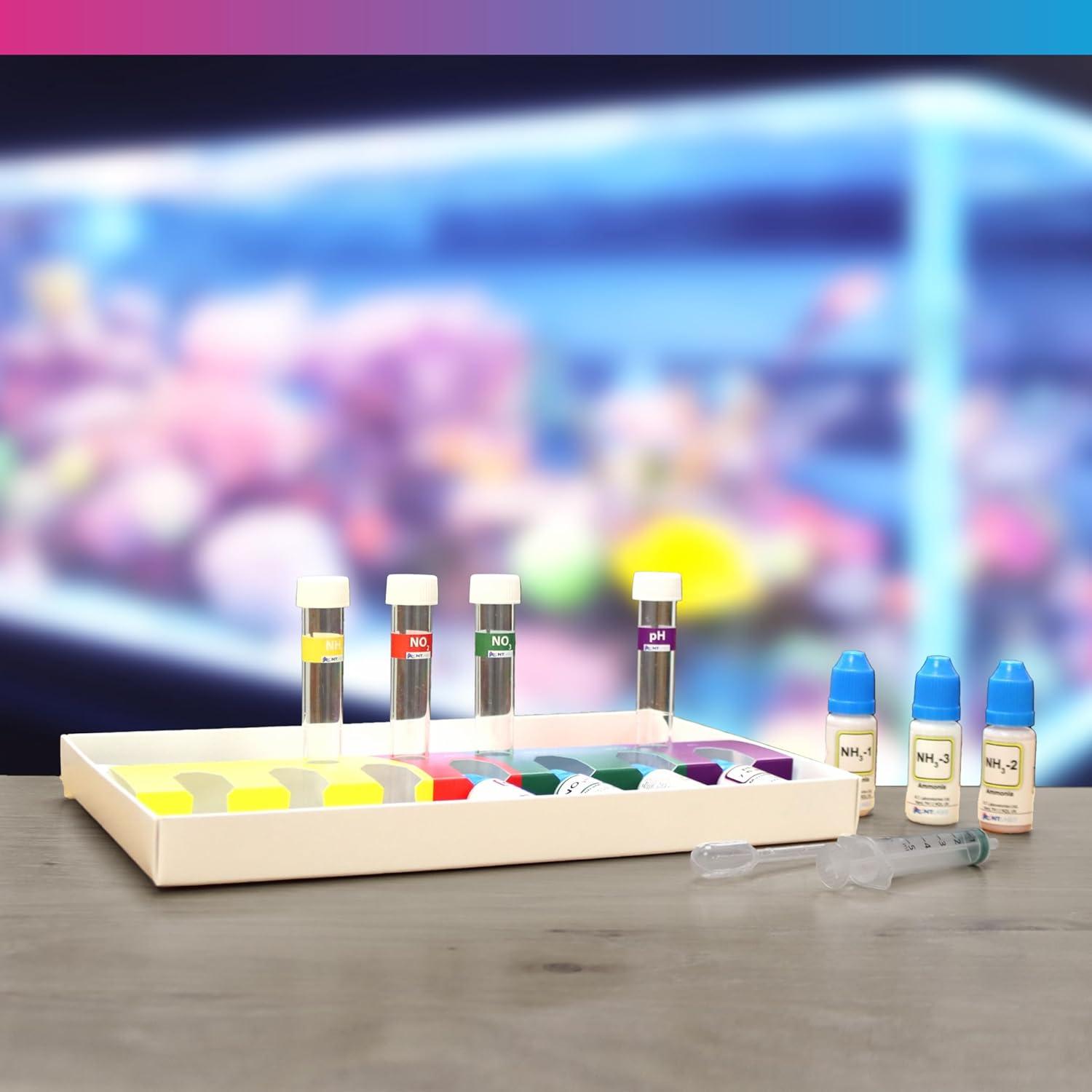 NT Labs Marine Lab Multi-Test Kit: Ammonia, Nitrite, Nitrate, pH | Up ...