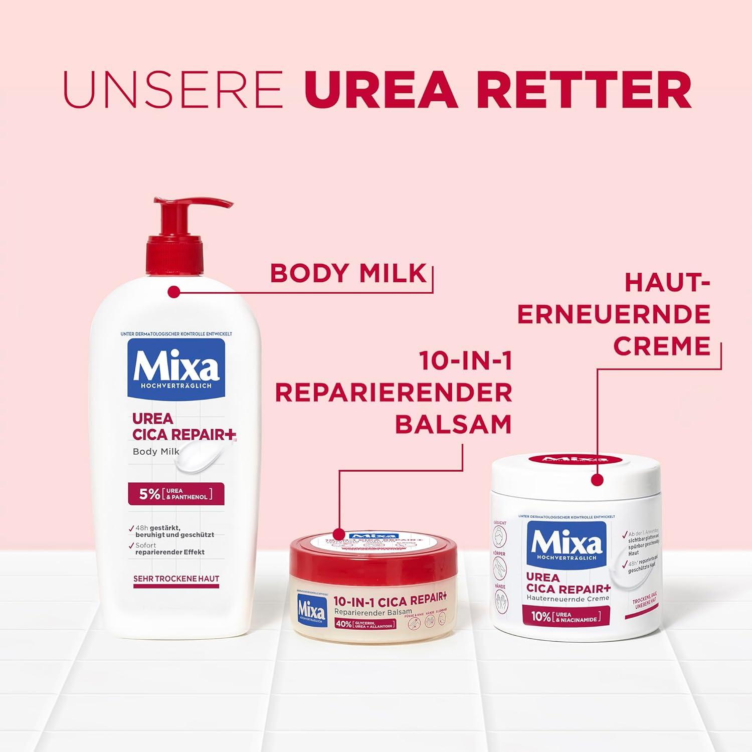 Mixa Urea Balm 150ml - 40% Glycerin & Urea for Very Dry Skin ...
