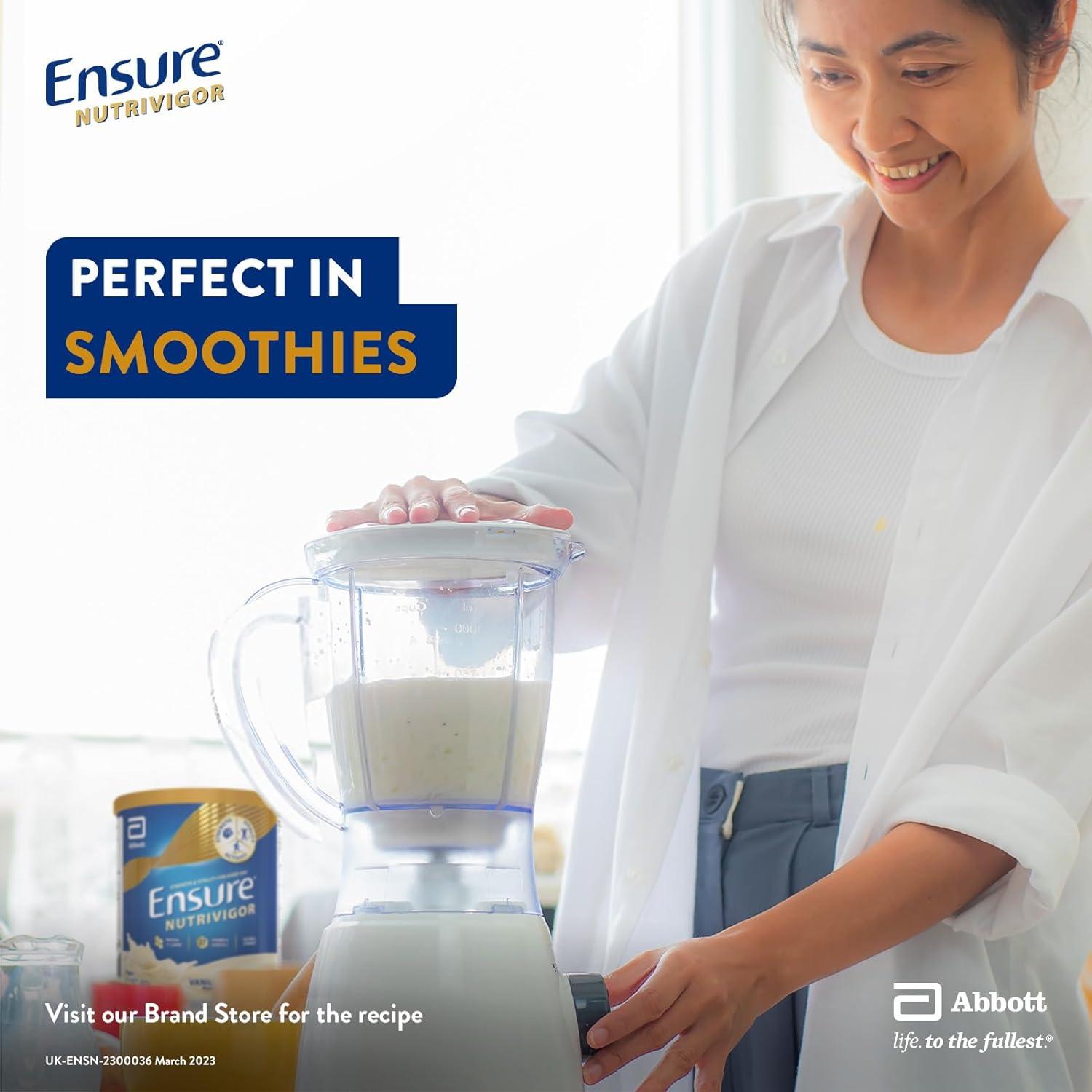 Ensure NutriVigor Nutritional Shake - Strength, Energy & Immunity Support | 27 Vitamins ...