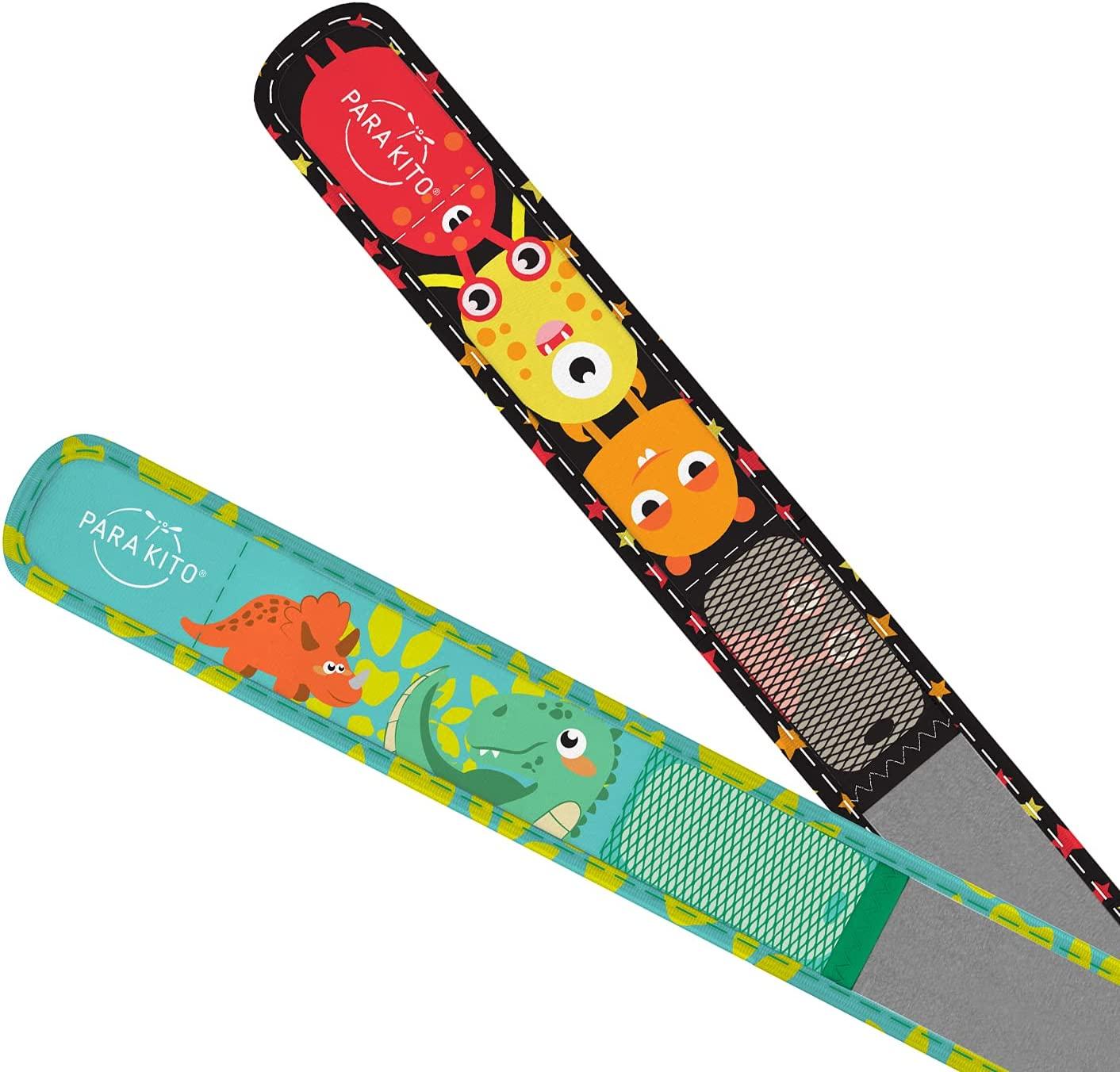 PARA'KITO Kids Mosquito Repellent Pack - 2 Wristbands & 2 Refills ...