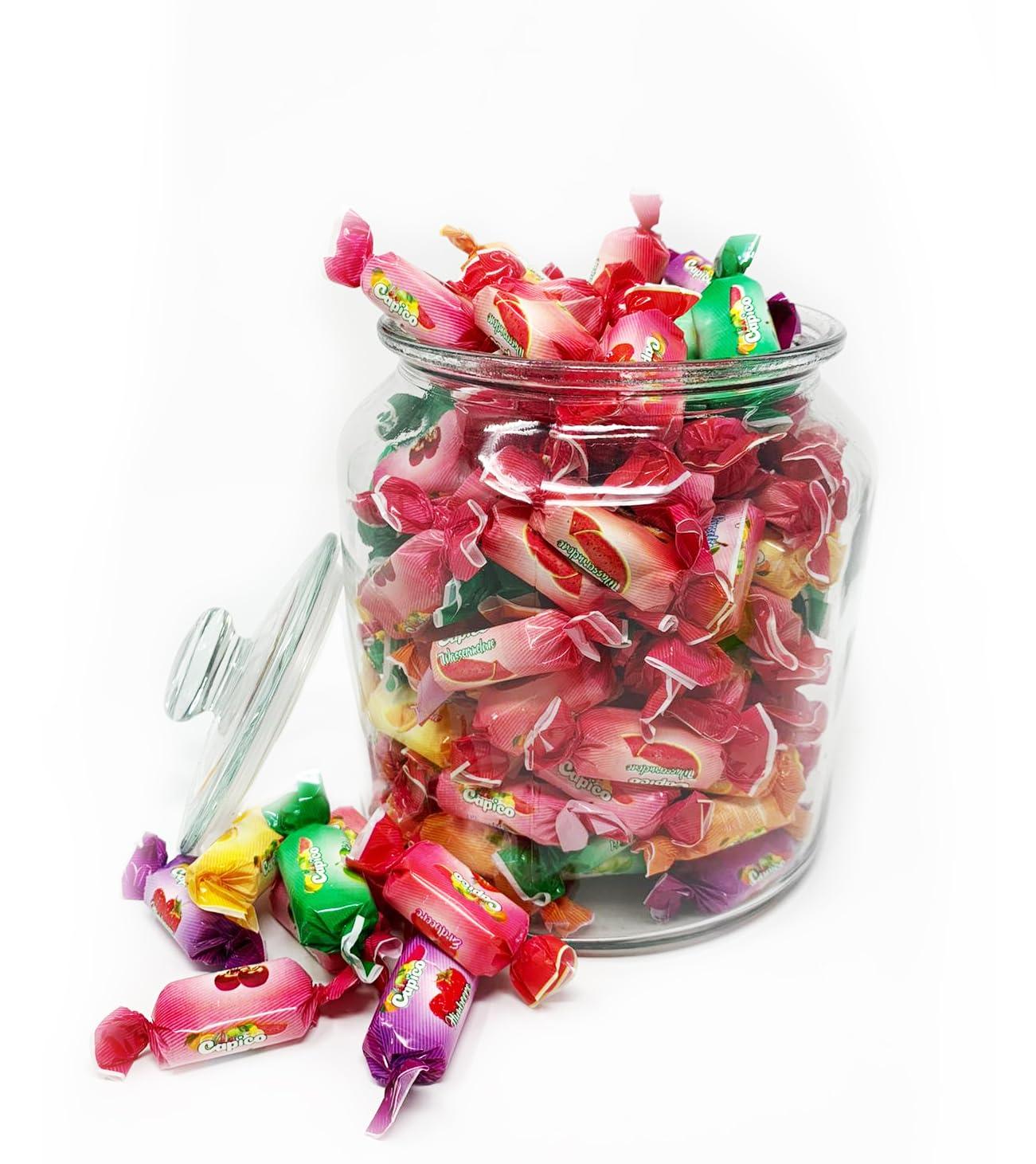 Tise Sweets Soft Chews Fruit Mix 1Kg - Watermelon Cherry Apple Orange ...