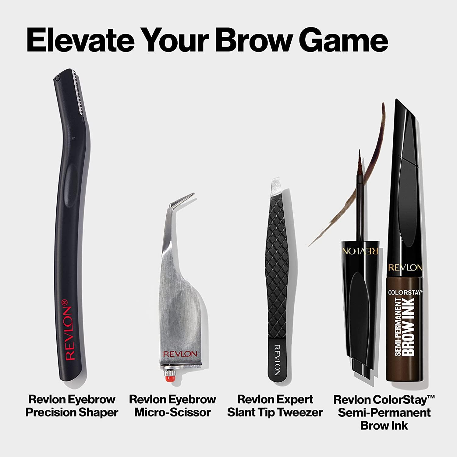 Brow Micro-Scissor - Precision Eyebrow Shaping Tool with Stainless ...
