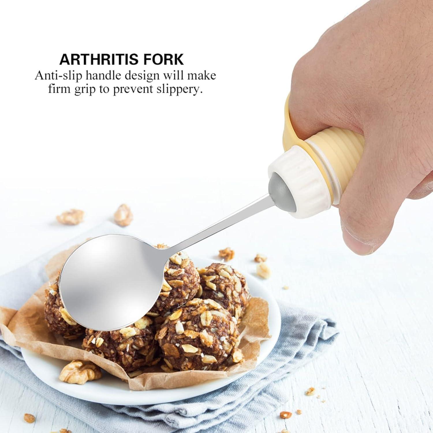 Anti- Shake Tableware Adaptive Utensils for Elderly Easy Spoon Bendable ...
