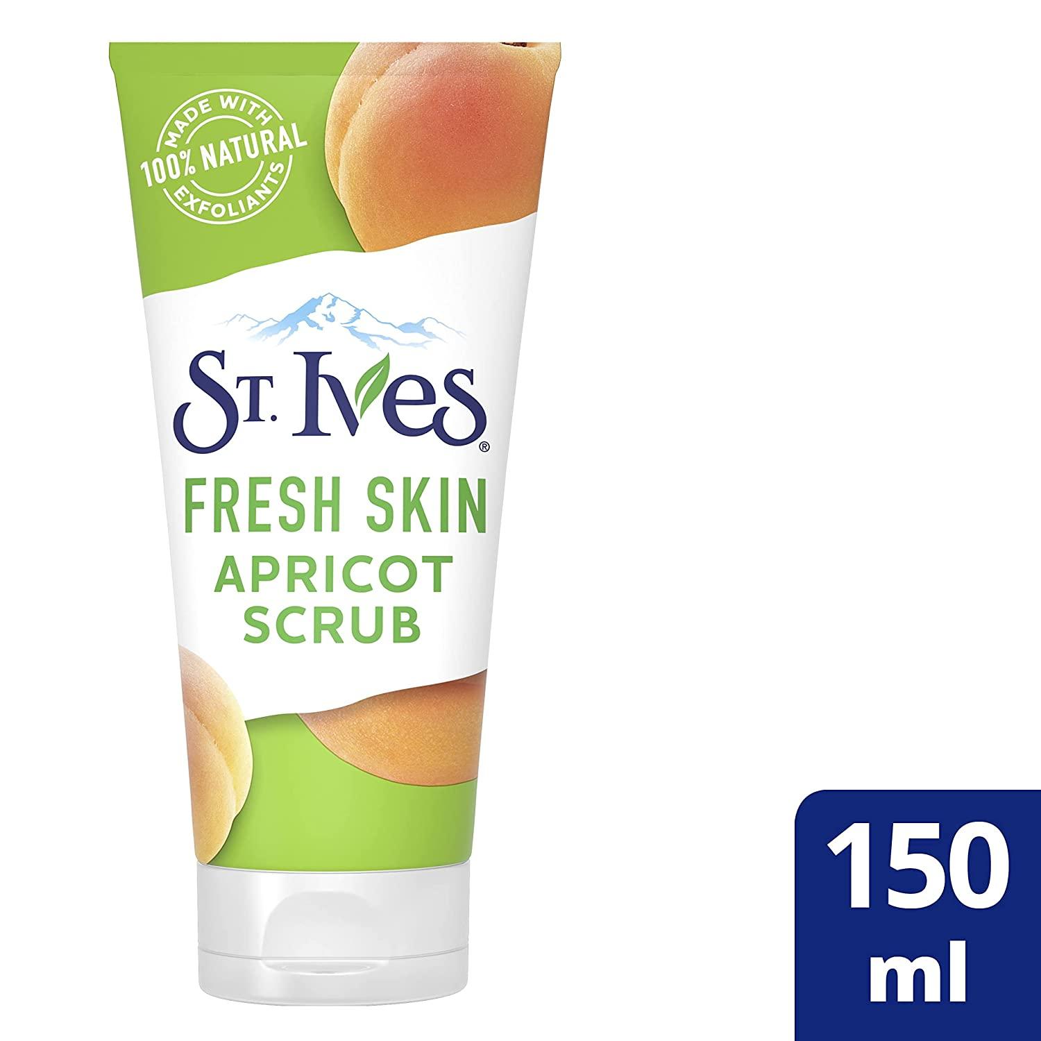 St Ives Fresh Skin Scrub Apricot 150ml - Exfoliating Facial Scrub | Buy ...